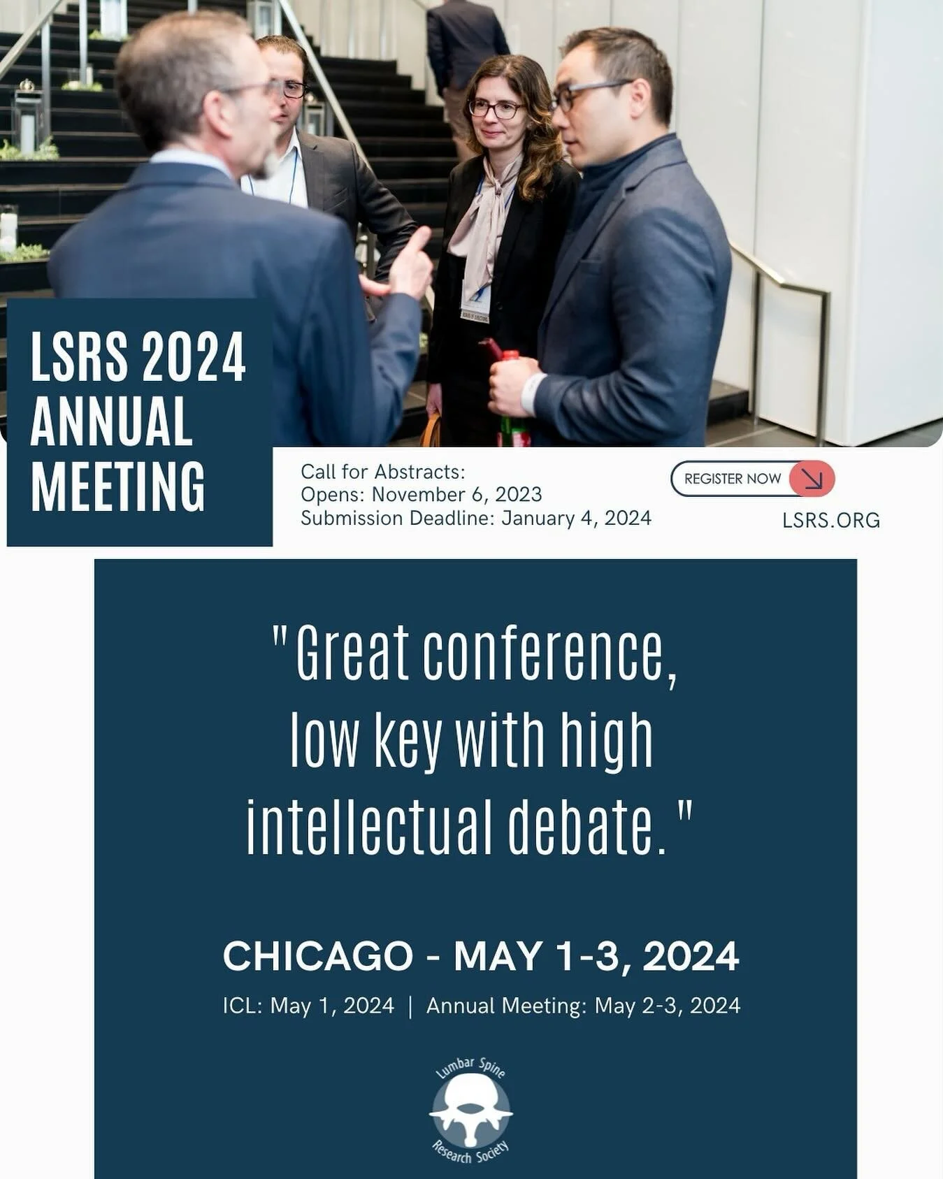 LSRS Annual Meeting — Lumbar Spine Research Society