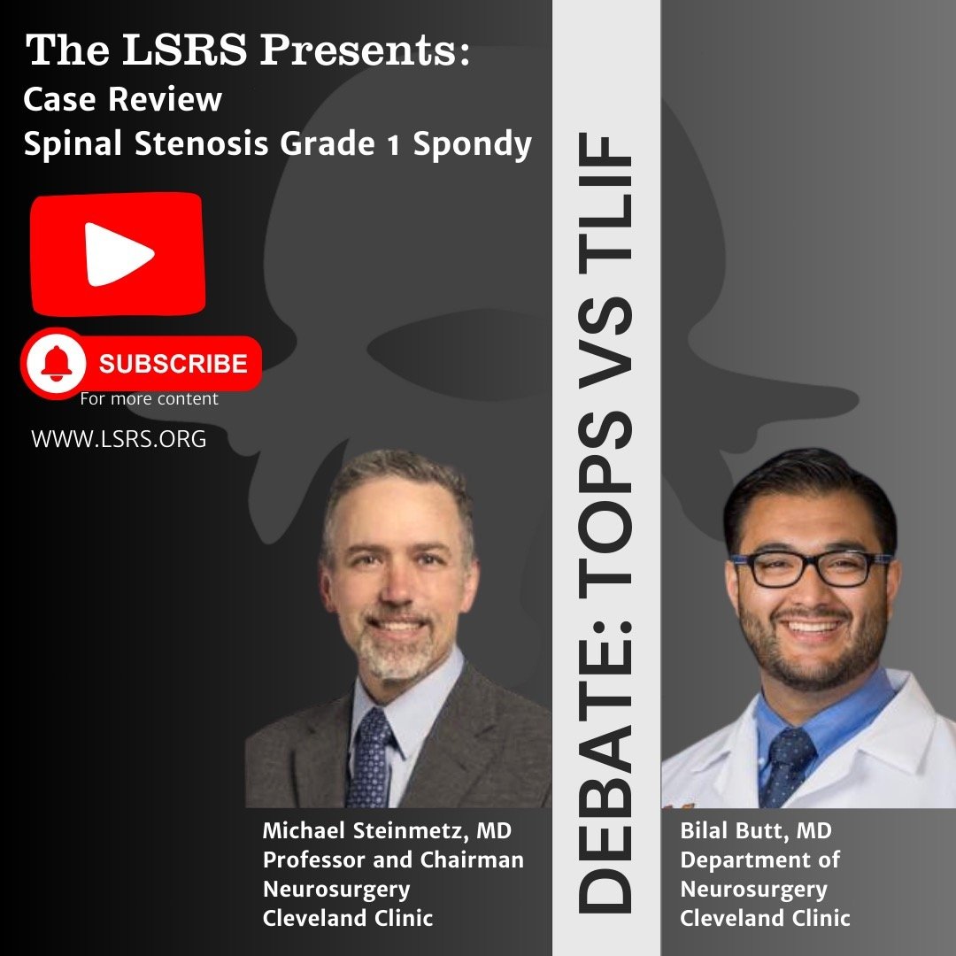 2025 Annual Meeting Page — Lumbar Spine Research Society