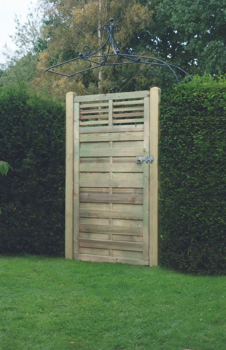 Elite Slatted Top Gate — On The Fence York