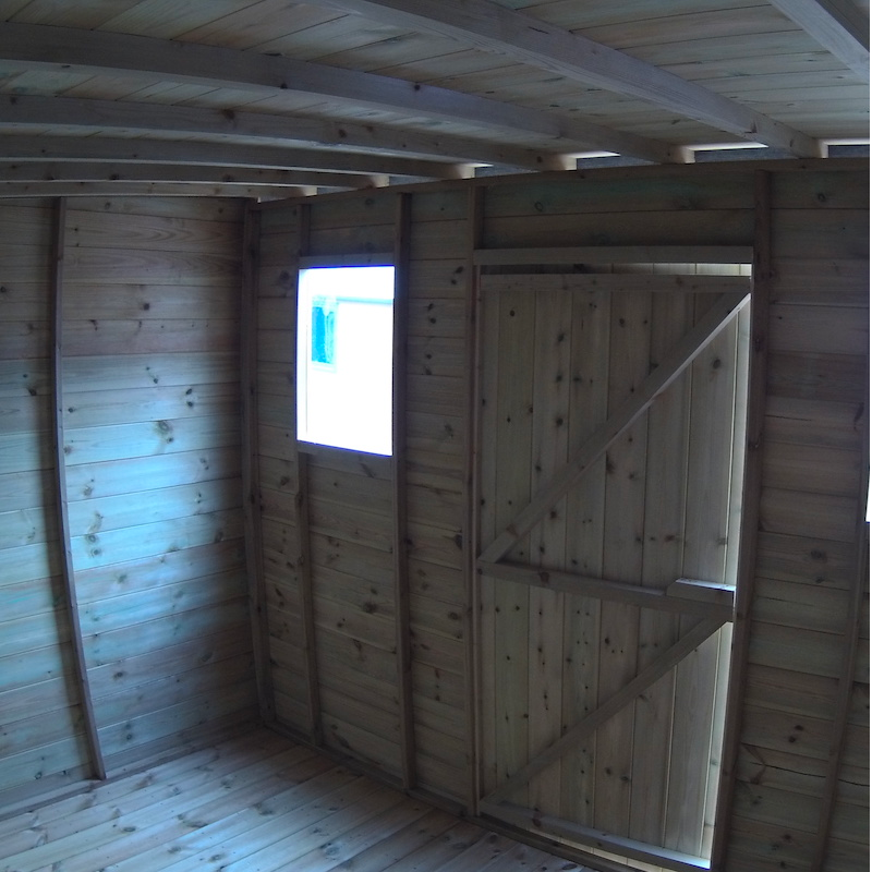 Tanalised Budget Shed - 12mm Cladding — On The Fence York