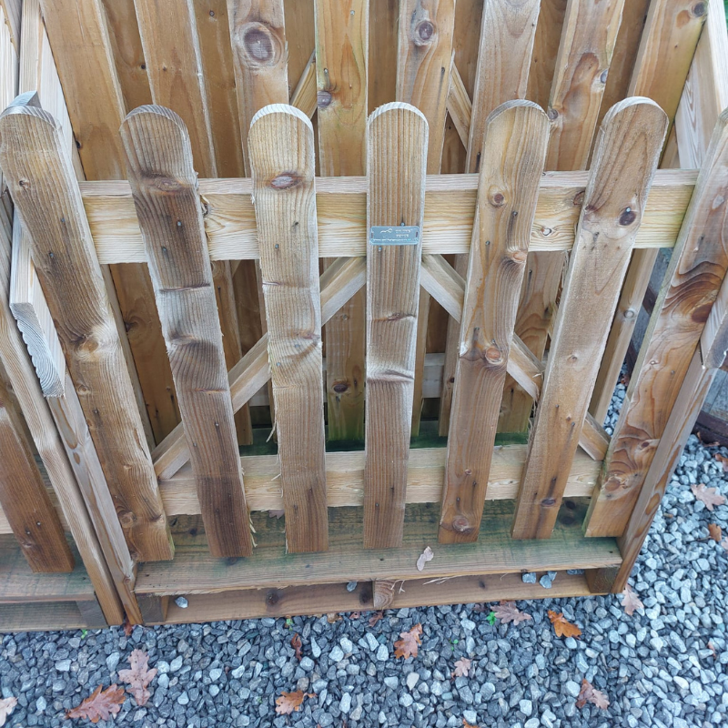 Round Top Picket Gate — On The Fence York