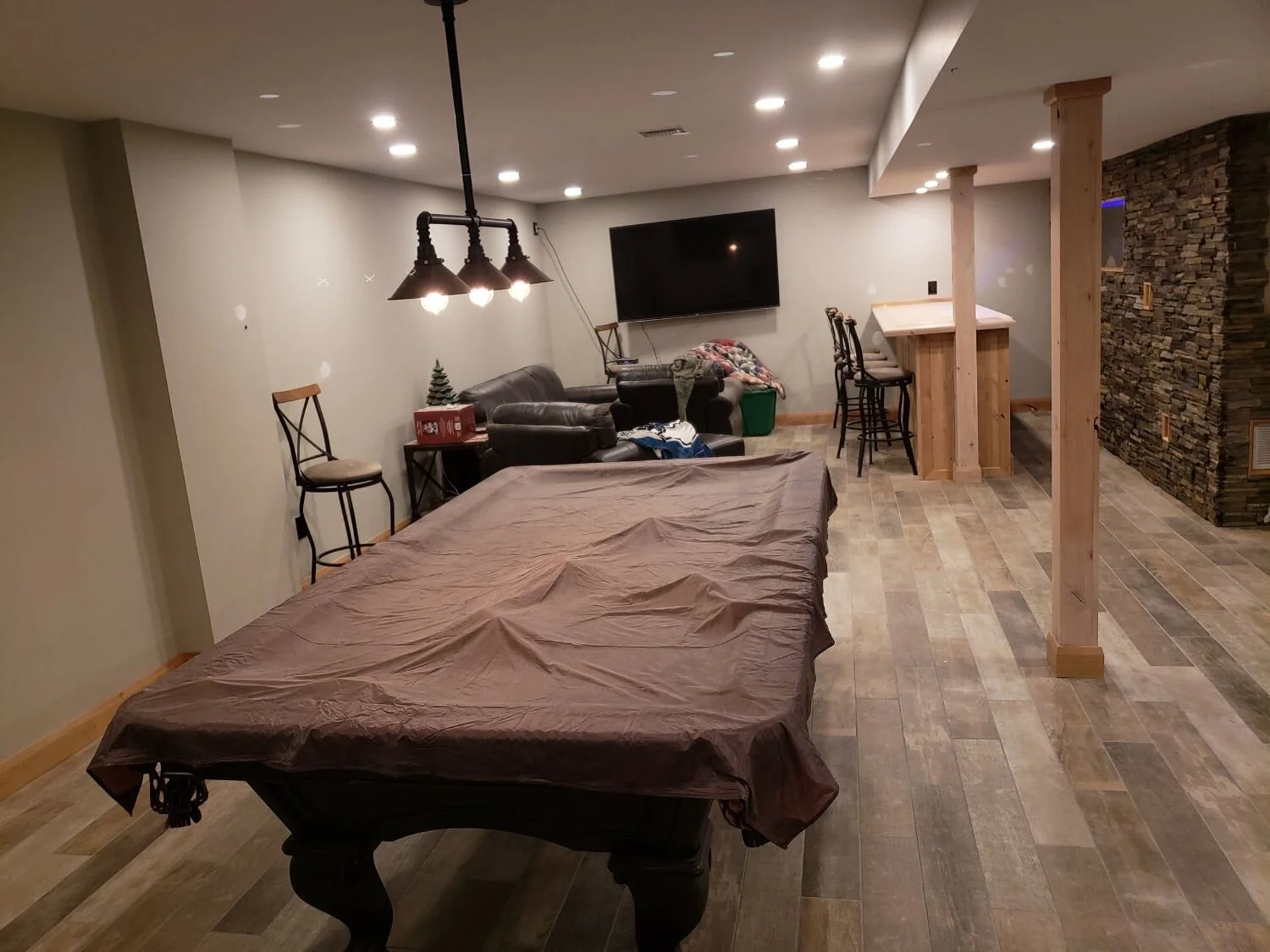 Finished Basement — Ink Design Concepts LLC.