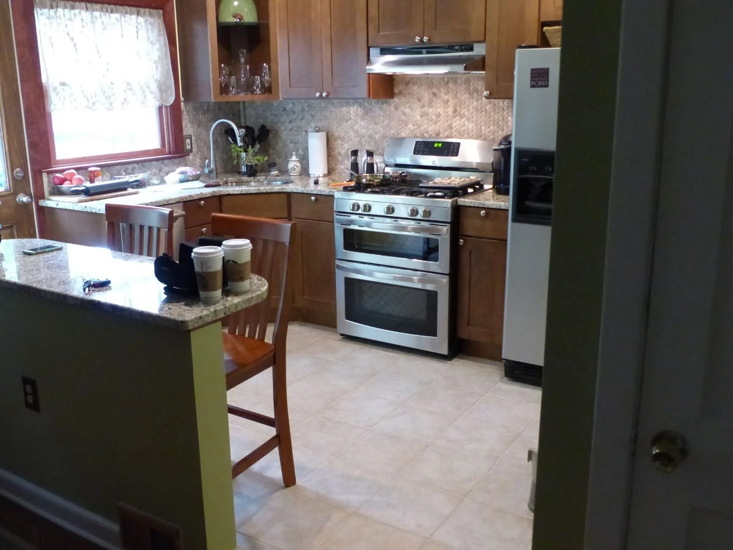 Kitchen with Pass Through — Ink Design Concepts LLC.