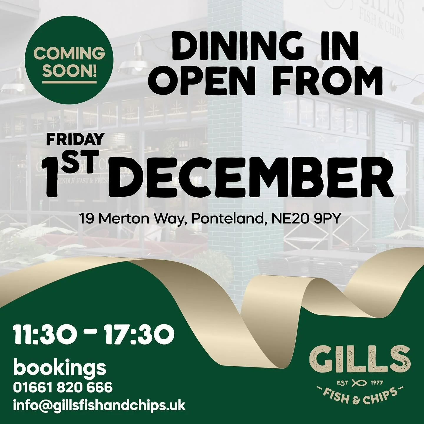 Gills Fish & Chips - Takeaway