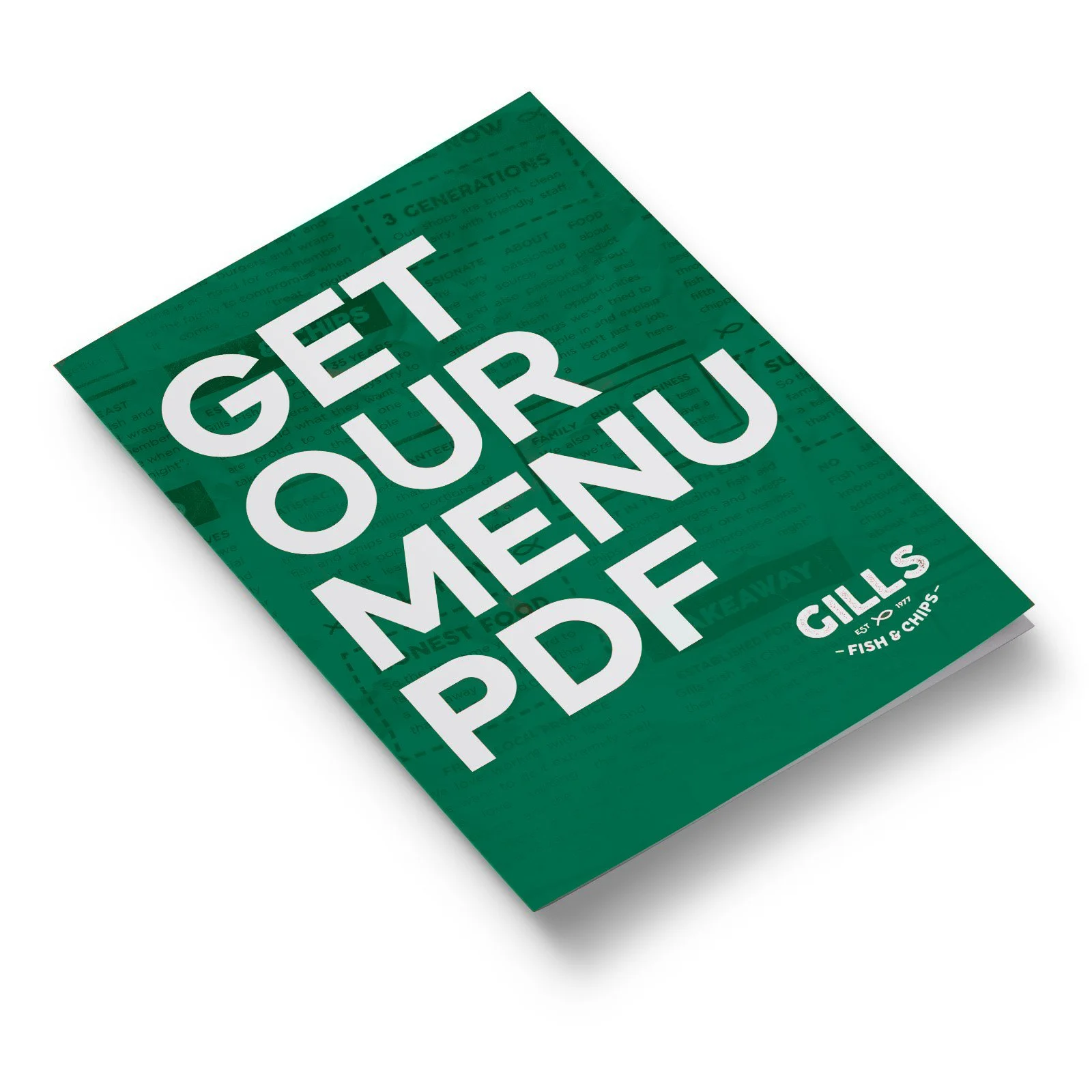 Menu — Gills Fish & Chips