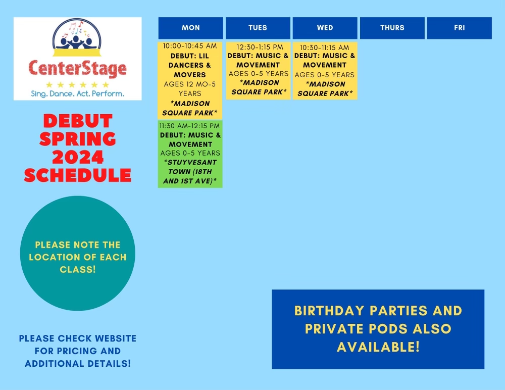 CenterStage Debut — CenterStage Stars