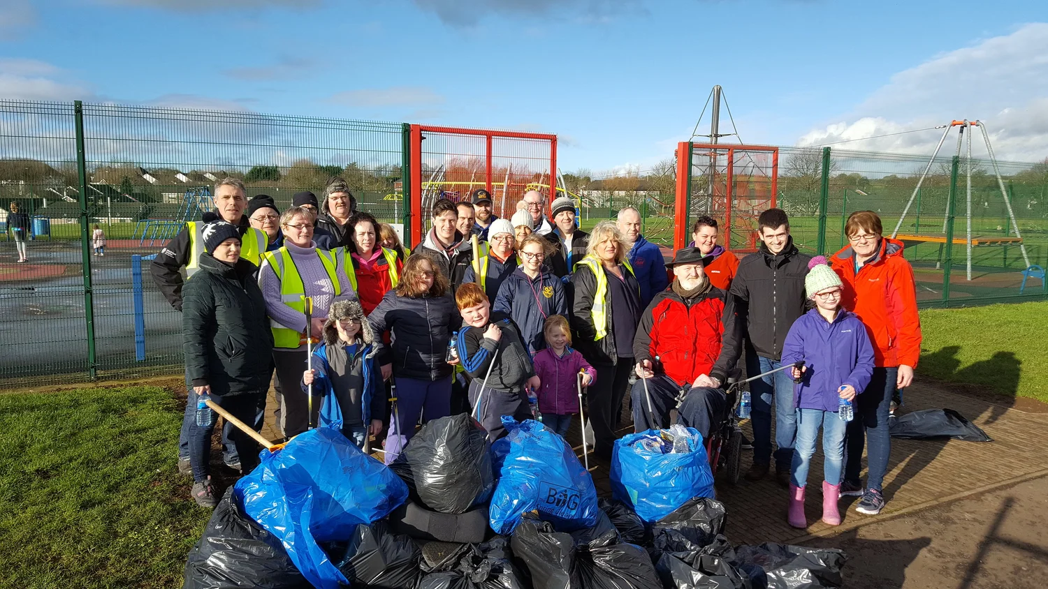 A Big Hug for Dunclug! — Supporting Communities