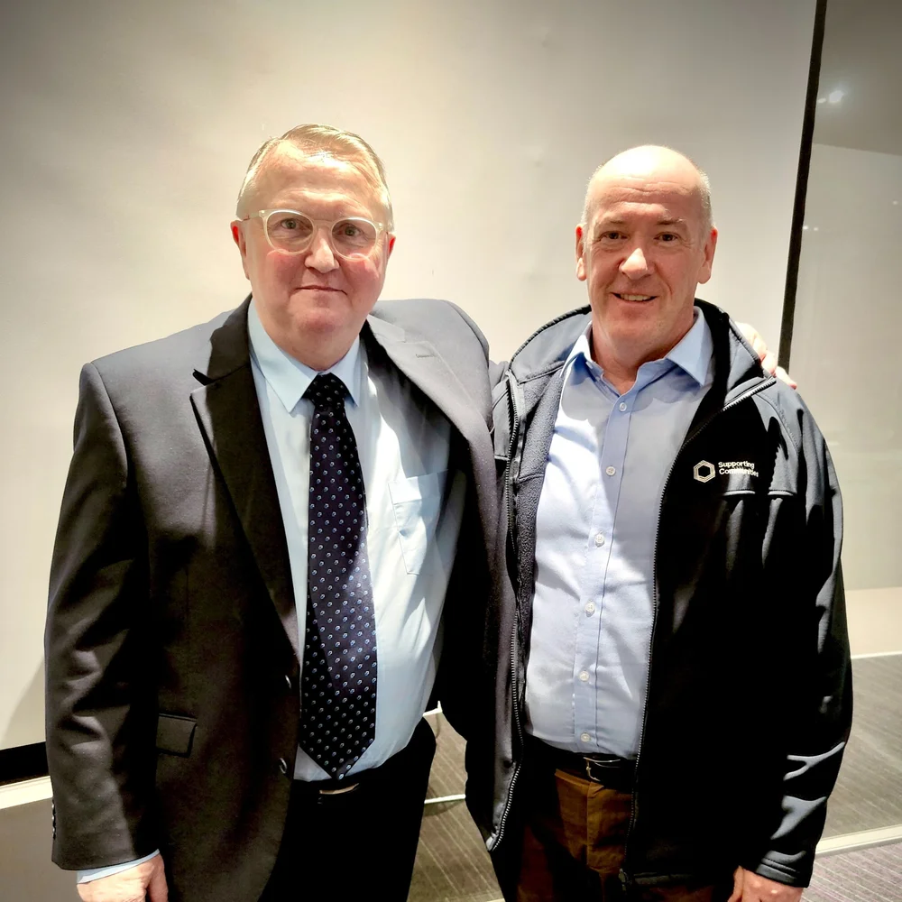 Changing of the Guard! Supporting Communities has a new Chair ...