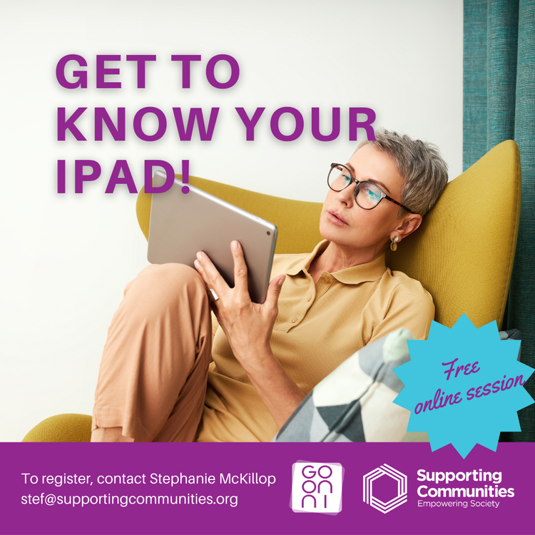 Get to Know Your iPad (Online Session) — Supporting Communities