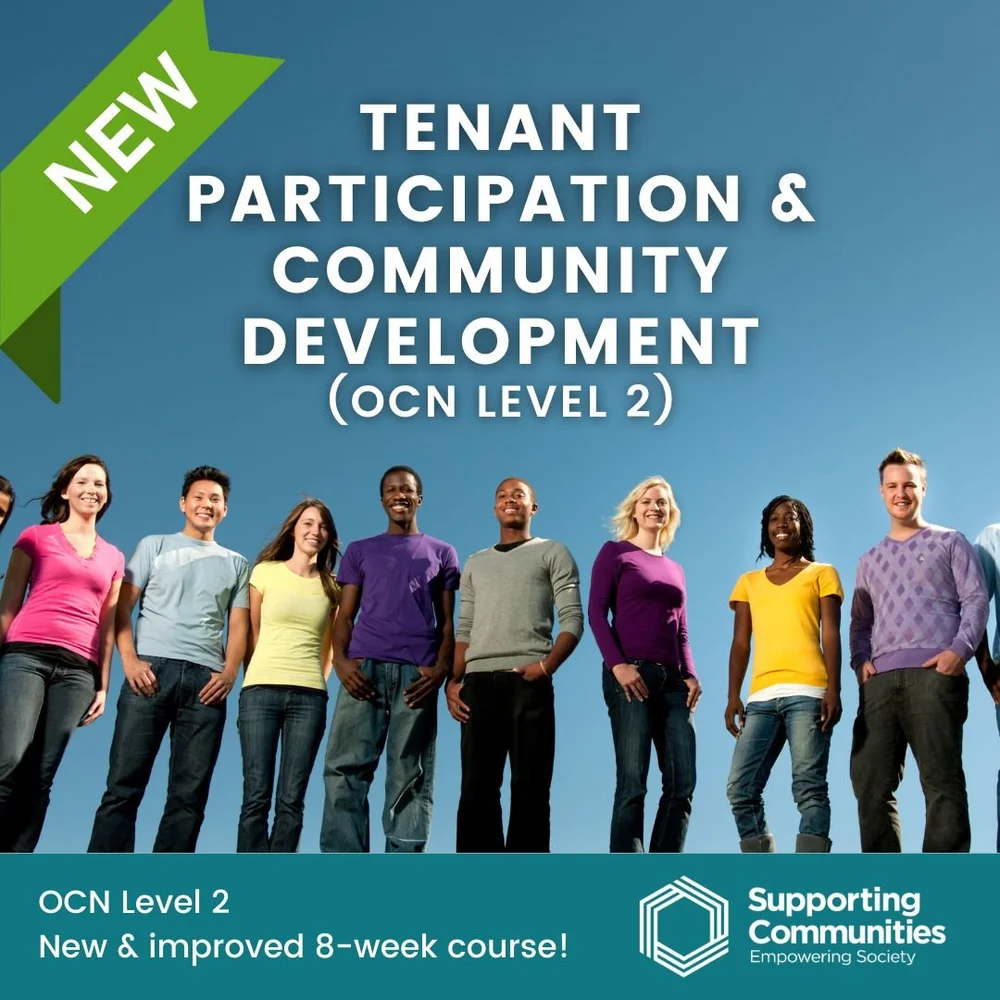 Tenant Participation & Community Development OCN Level 2 — Supporting ...