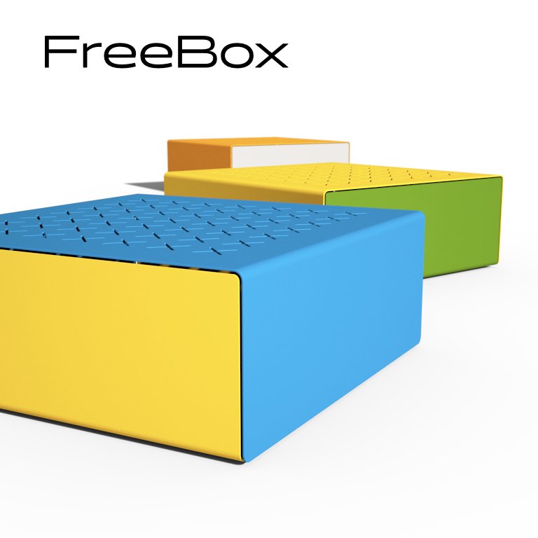 FreeBox — ריהוט פרימיום לסביבות מרובות משתמשים: ריהוט רחוב - אלמנטים ...