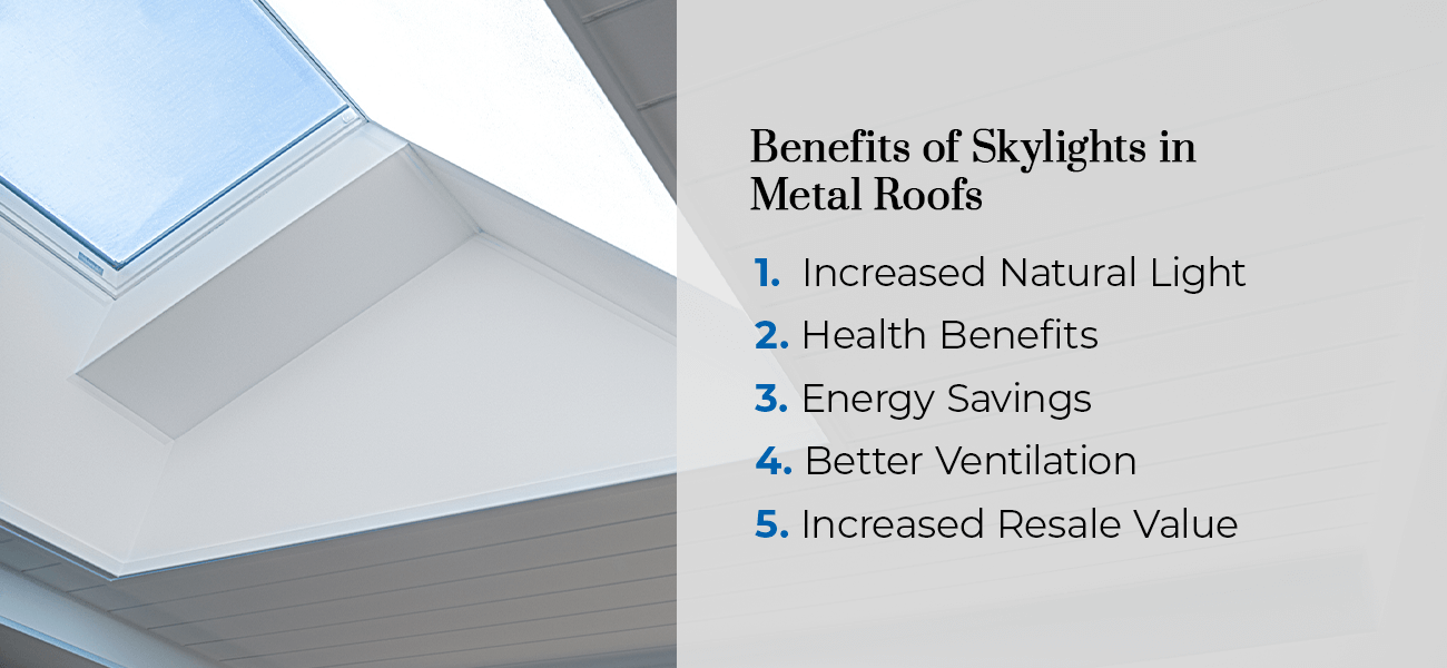 All About Skylights on a Metal Roof | Huber & Associates