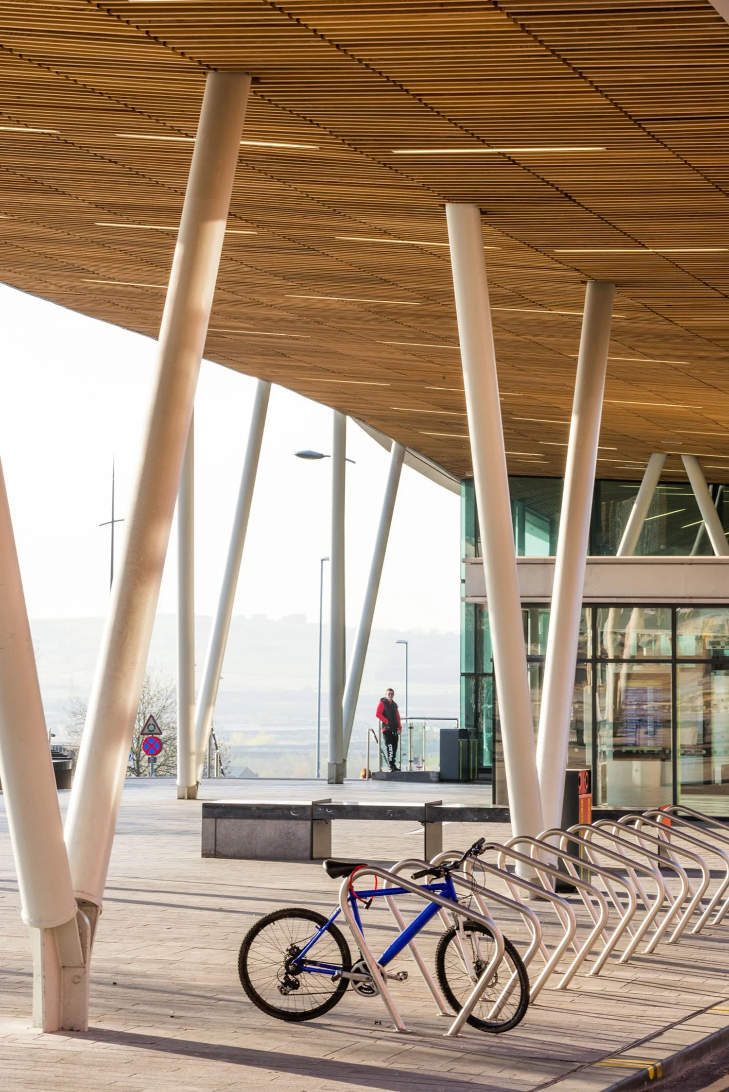 Architectural photography modern Stoke-on-Trent Bus Station