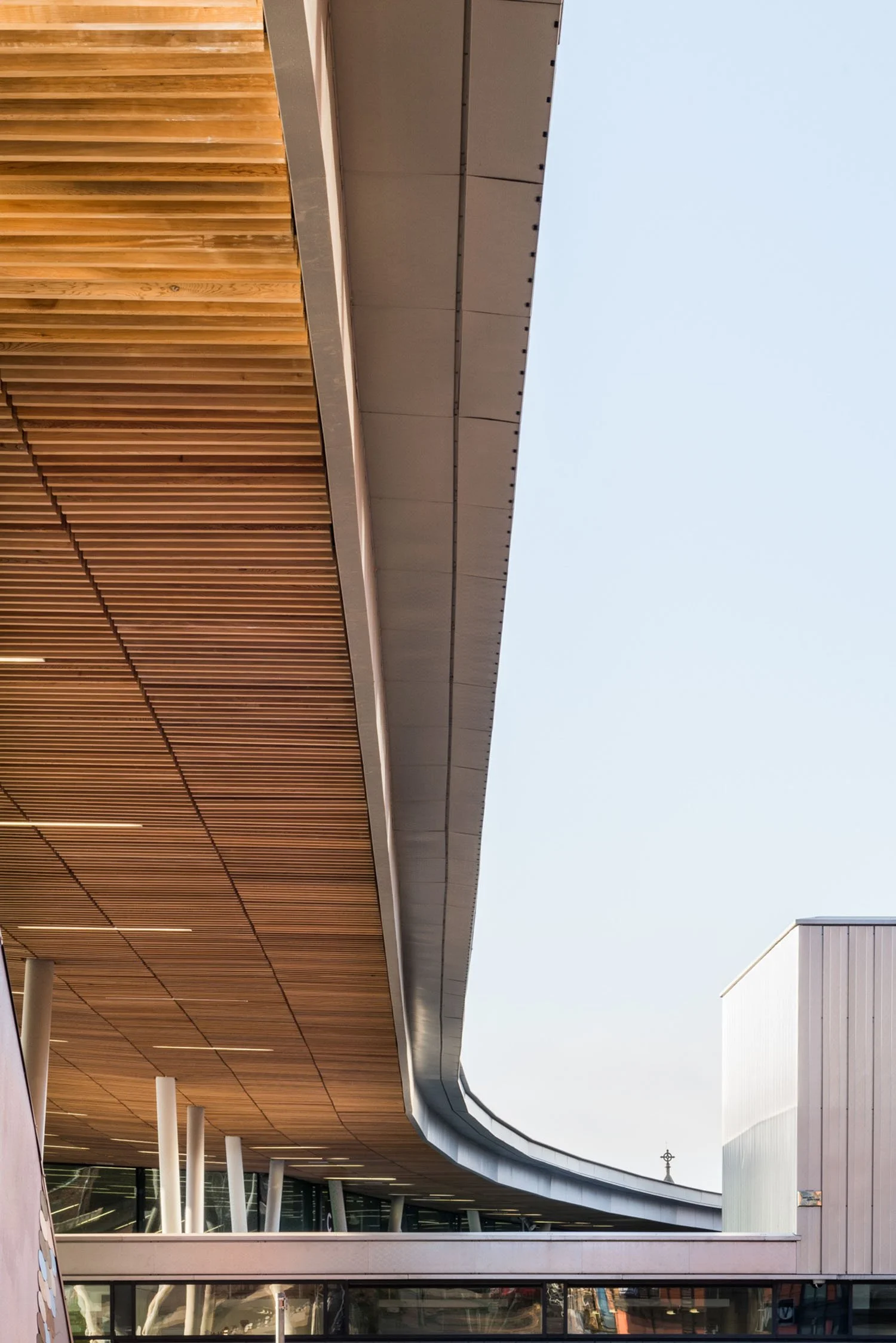 Architectural photography modern Stoke-on-Trent Bus Station