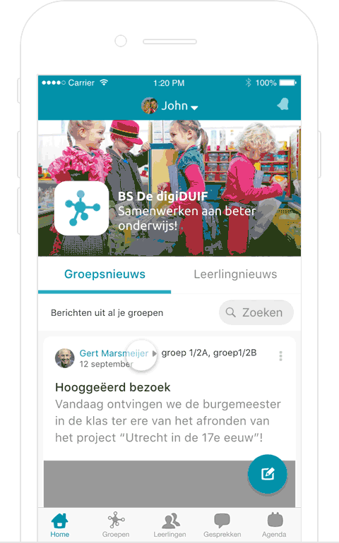 De sociale basisschool app - Social Schools