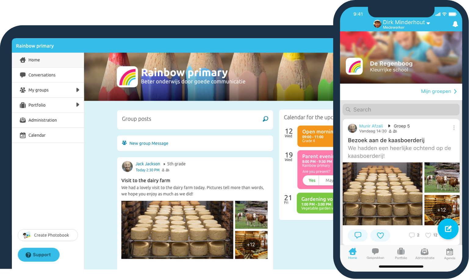 Eén overzichtelijke app voor al je schoolcommunicatie - Social Schools