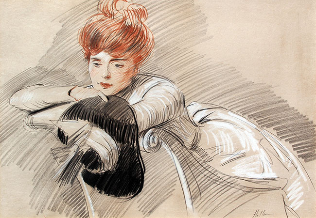 PAUL CÉSAR HELLEU PAINTINGS FOR SALE | Mark Murray Fine Paintings