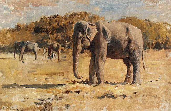 EDWIN LORD WEEKS PAINTINGS FOR SALE | Mark Murray Fine Paintings