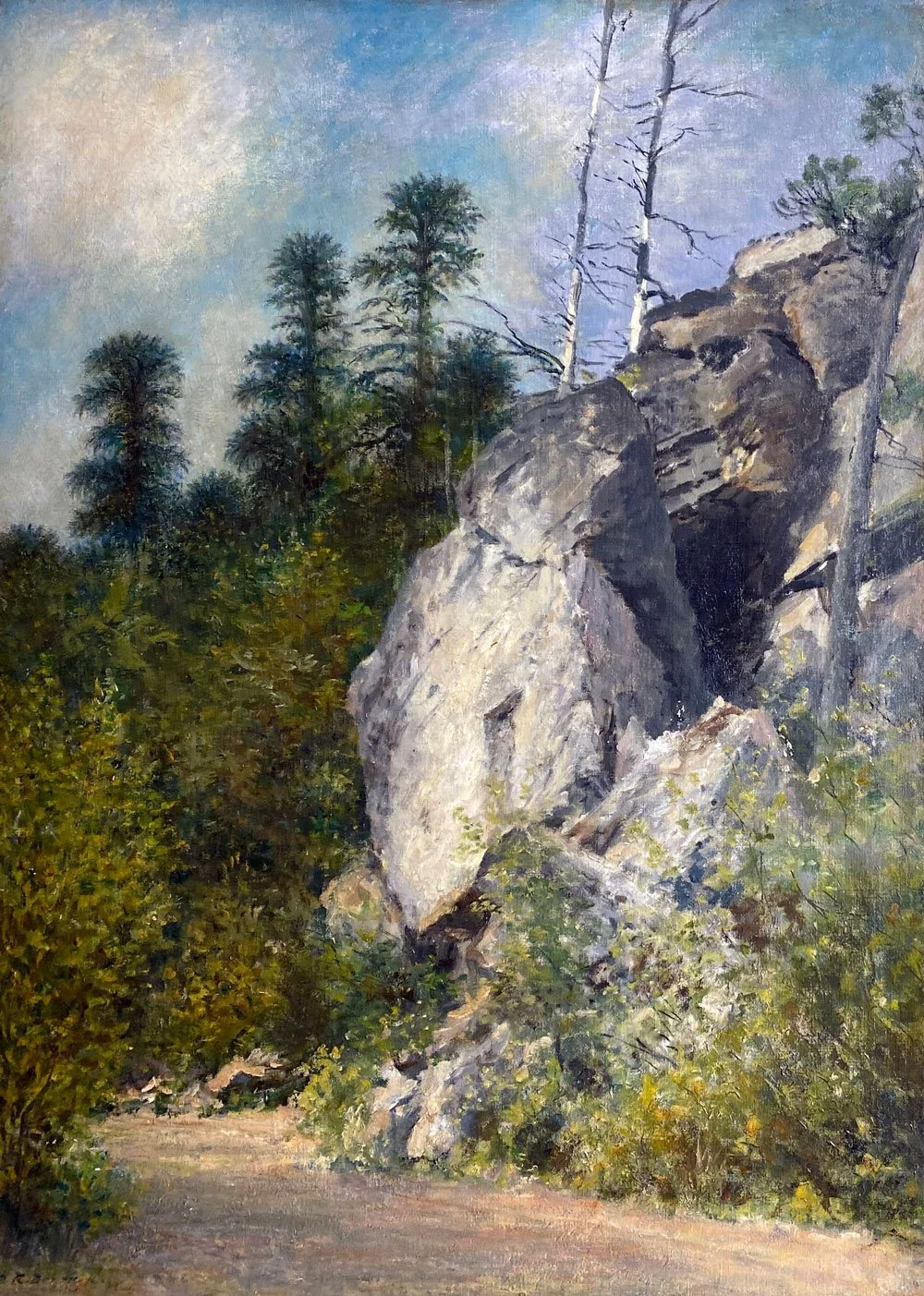 Derrick, William Rowell - Humpty Dumpty Road, Lake Mohonk, New York ...