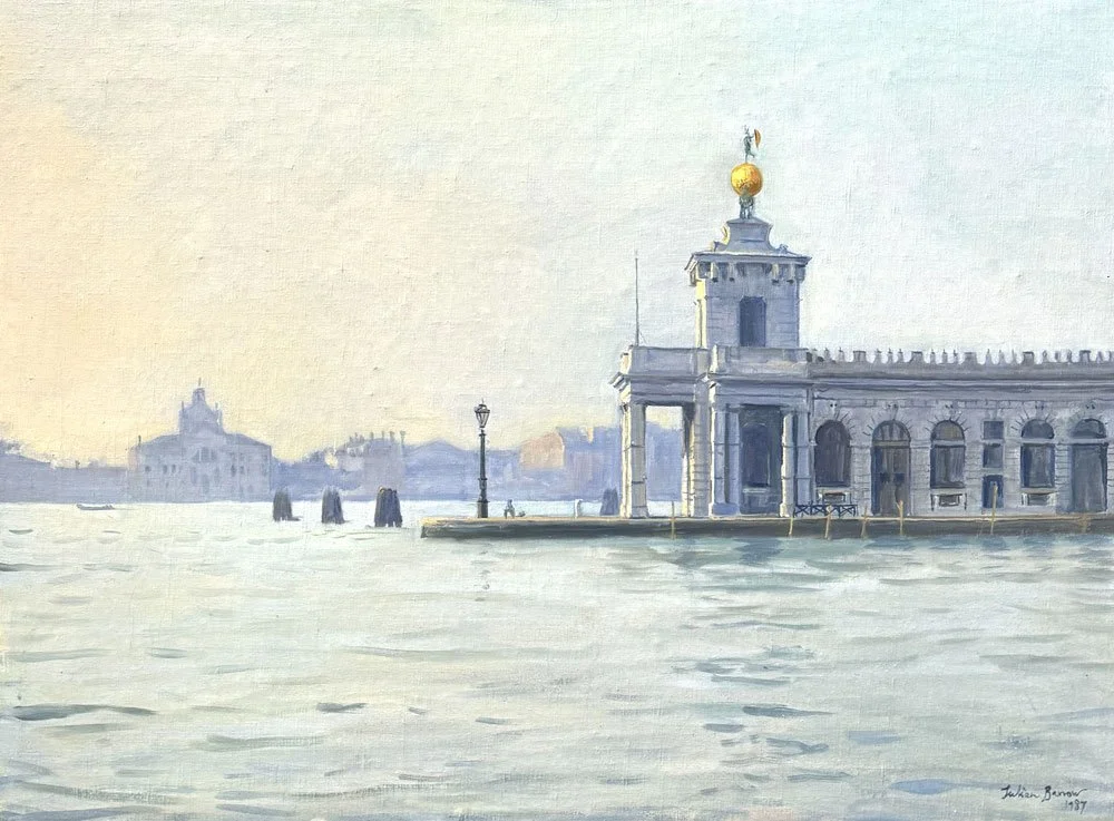 Julian Barrow - The Customs House, Venice | Mark Murray Fine Paintings