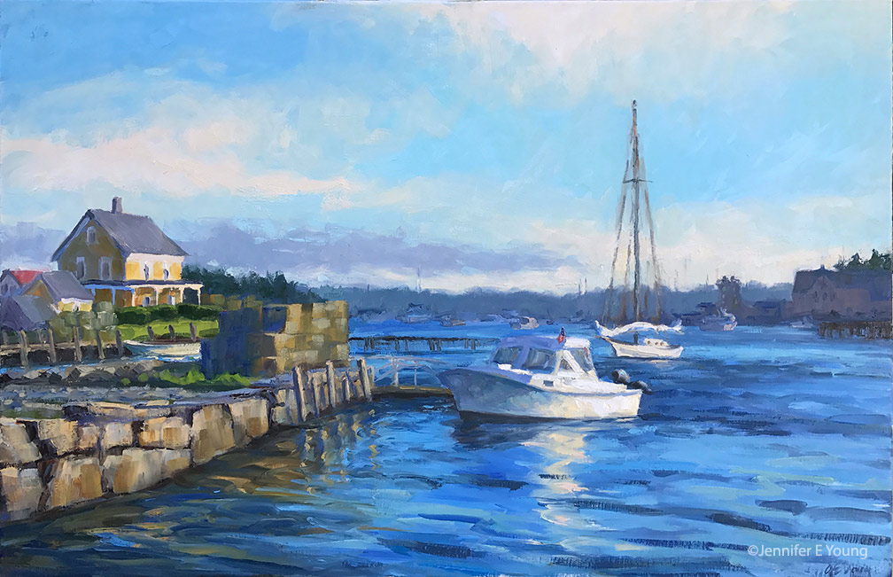 Original Oil Paintings of the Maine Coast By Jennifer Young — Jennifer ...