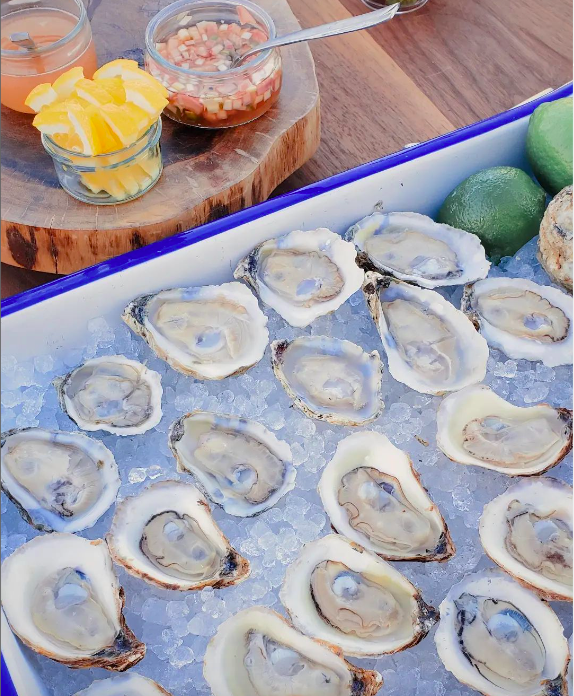 Two Buck a Shuck Oysters at Dock Street Fishtown with Mars of The Shell ...