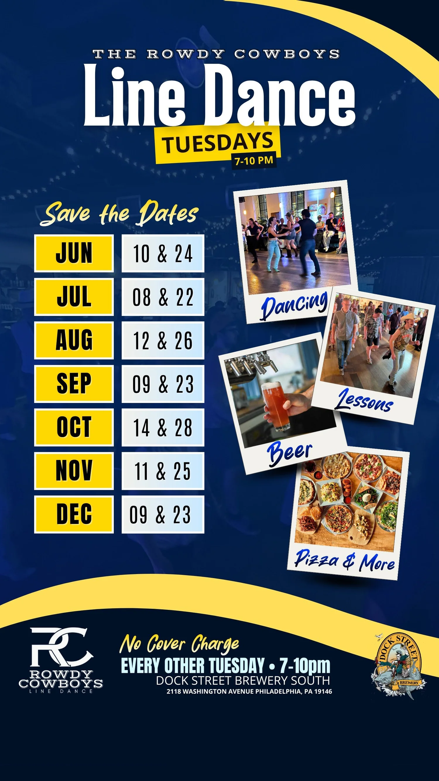 FREE Line Dancing with the Rowdy Cowboys - BI-WEEKLY ON TUESDAYS ...