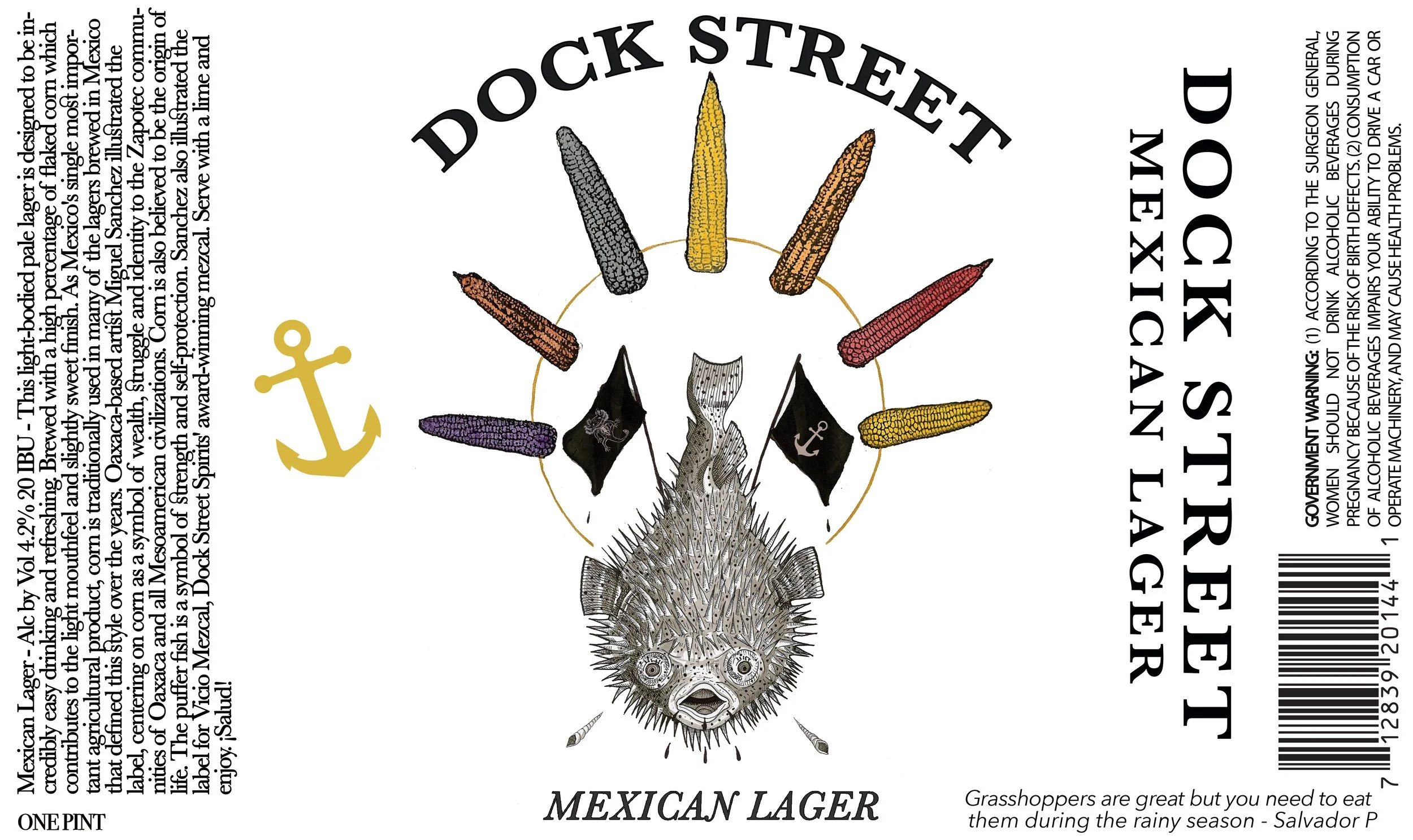 Dock Street Mexican Lager Can Release — Dock Street Brewery
