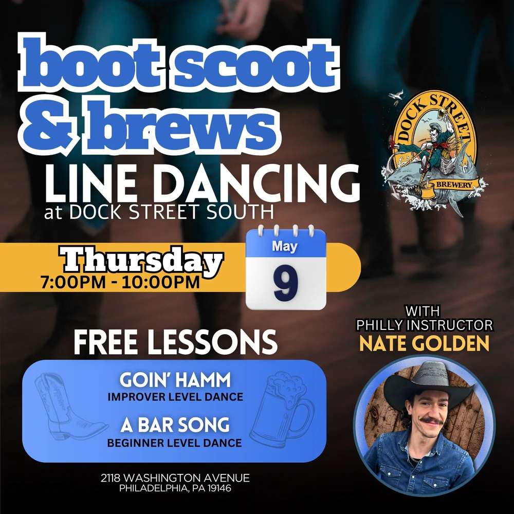 Boot Scoot & Brews - FREE Line Dancing Lessons with Nate Golden — Dock ...