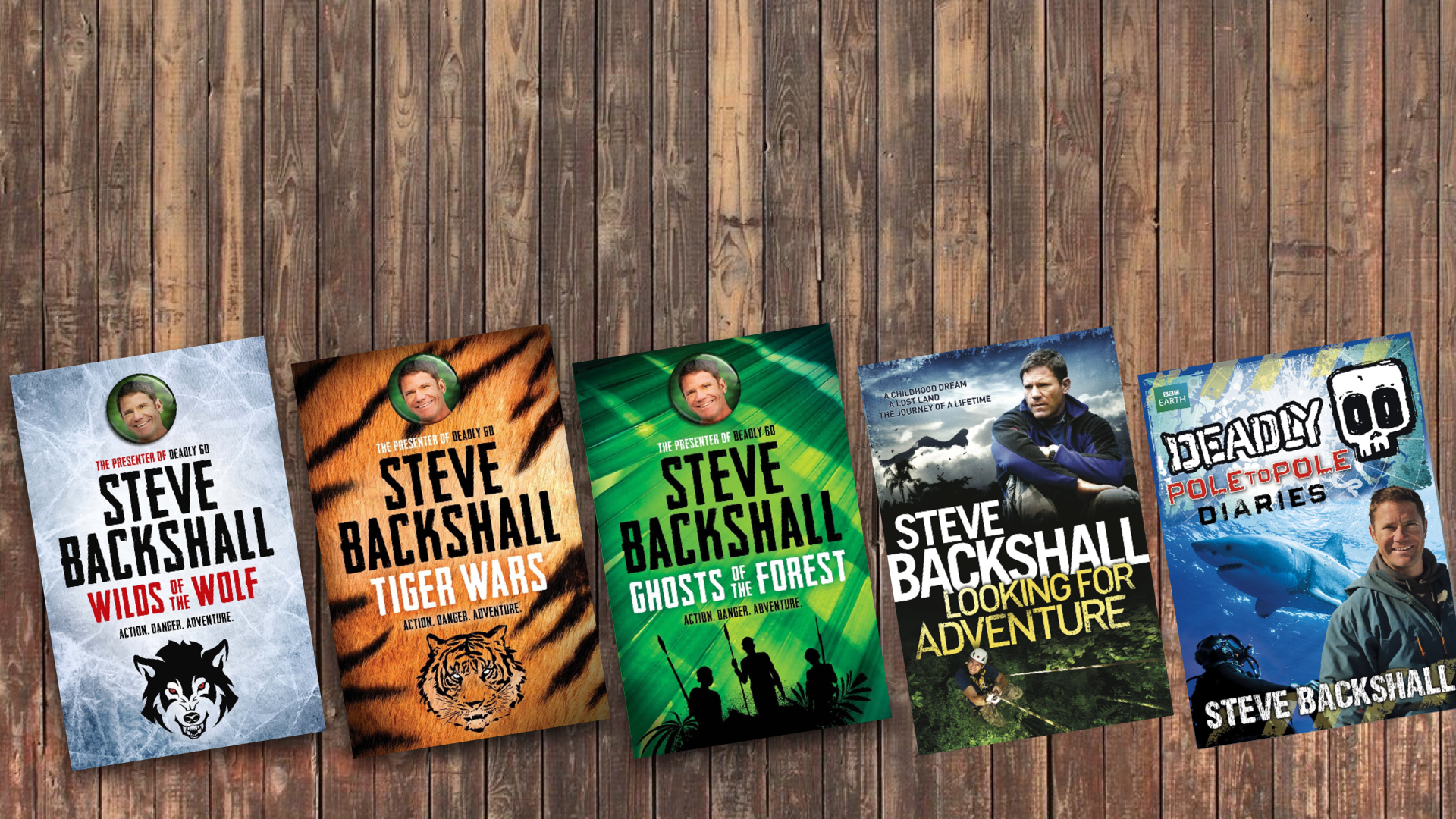 Books — Steve Backshall