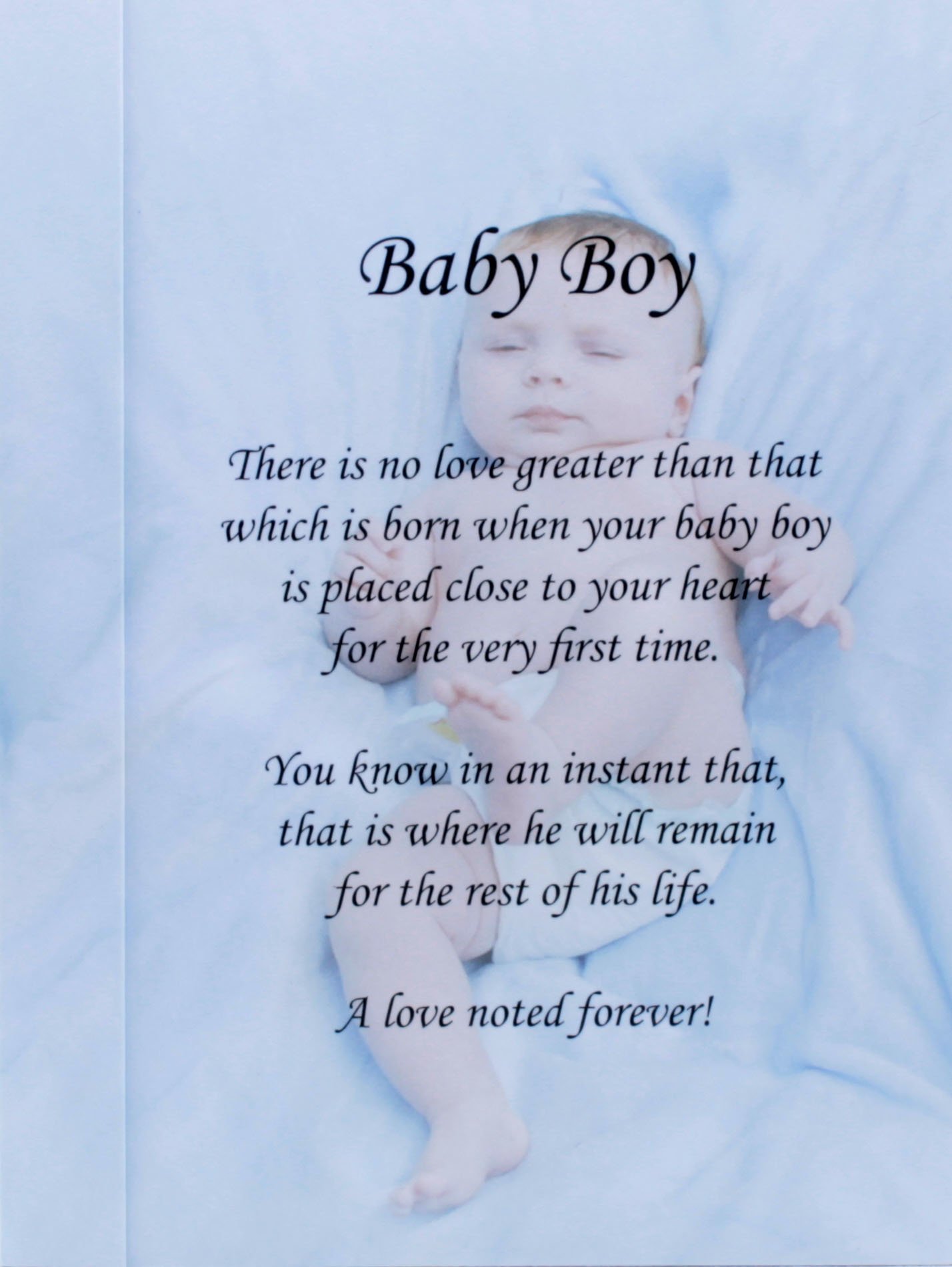 Baby Boy Poems