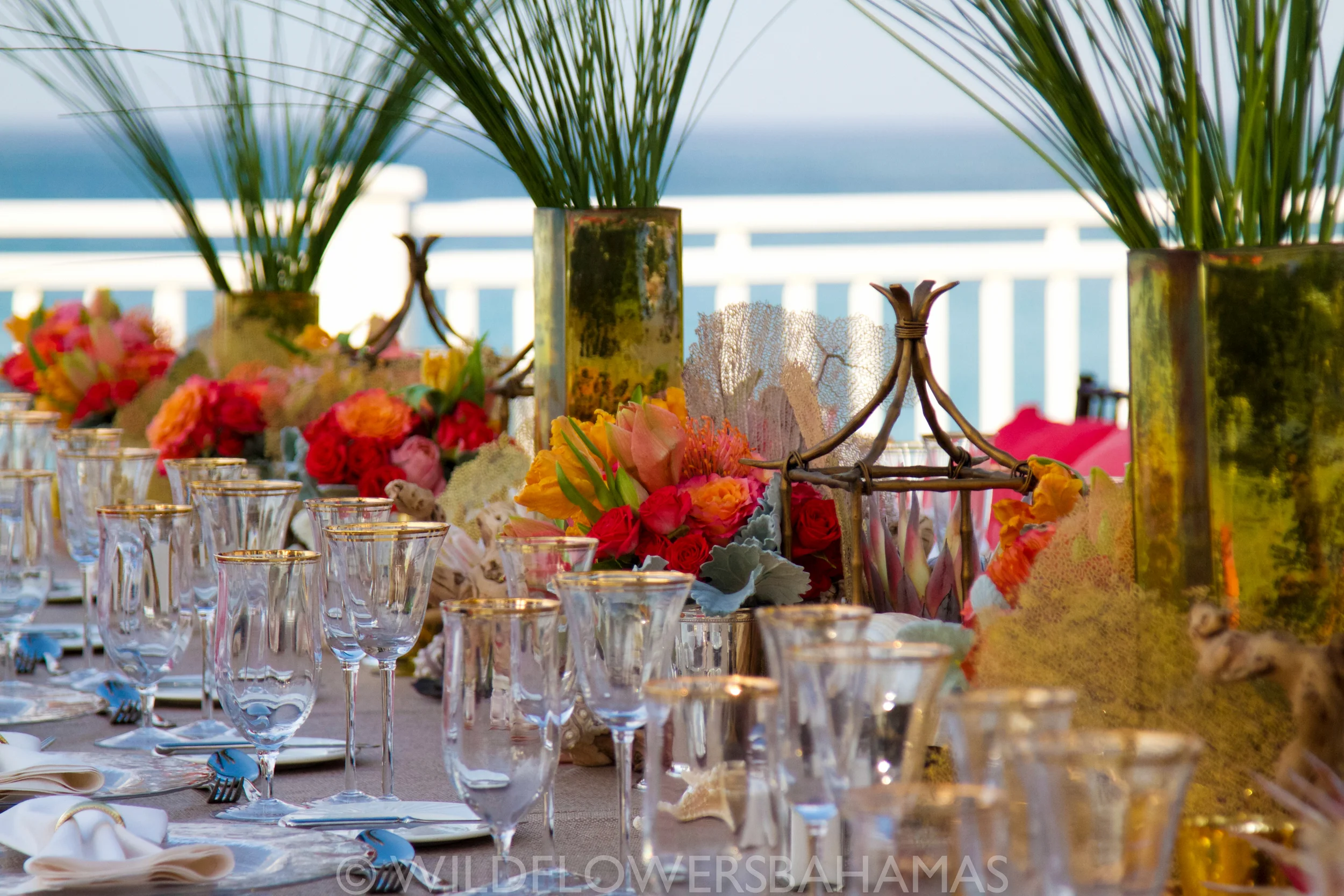 Beach Deck Reception — WILDFLOWERS EVENTS