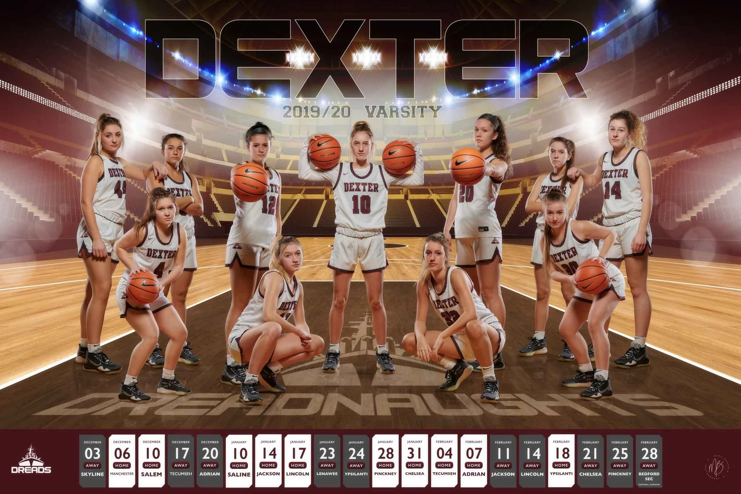 Basketball Team Banners