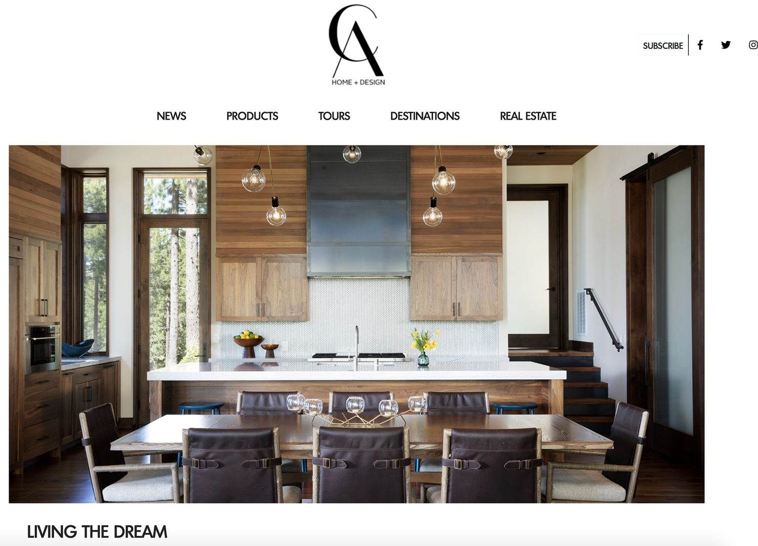 EDITORIAL — SARAH JONES INTERIOR DESIGN