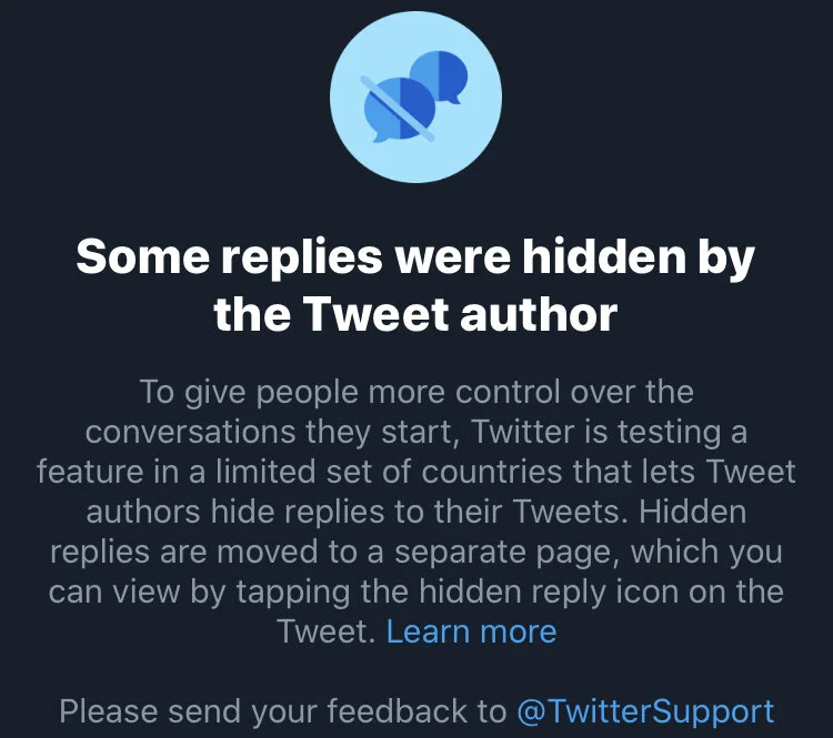 Your Reply Is Now Hidden — Ramp Capital