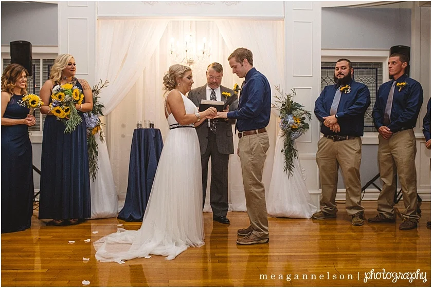 The Field Wedding at The Historic Baker Building in Lubbock, Texas ...