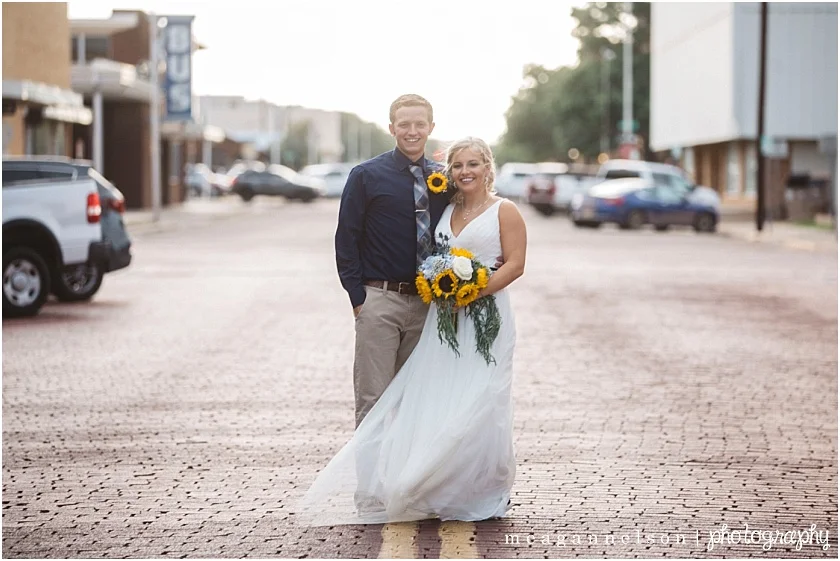 The Field Wedding at The Historic Baker Building in Lubbock, Texas ...