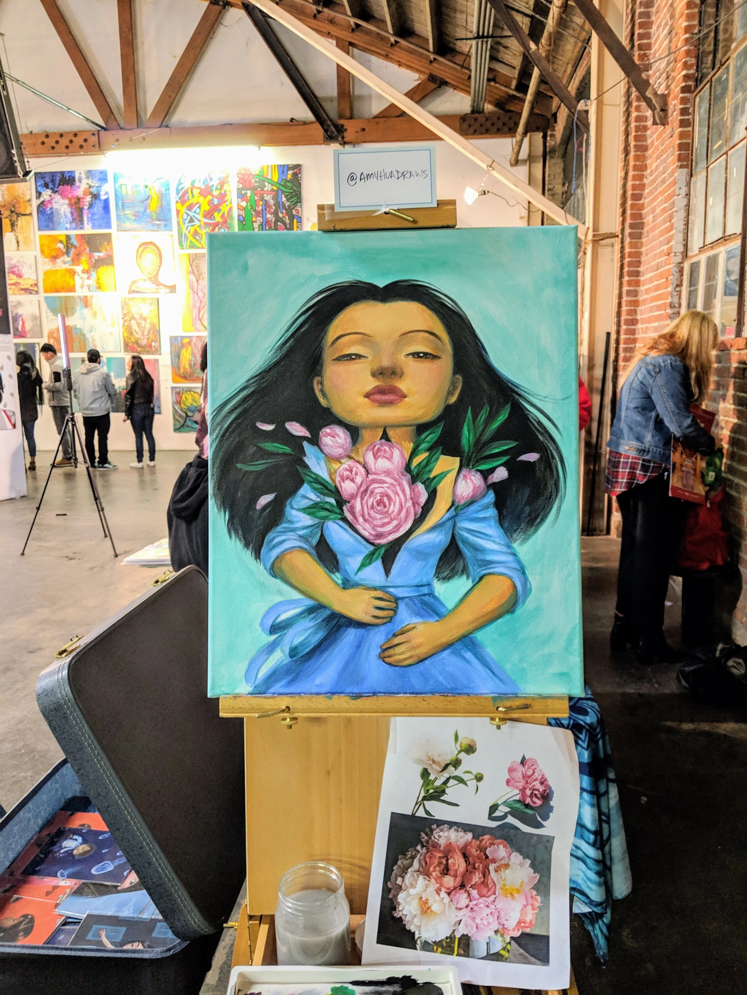 Live painting for introverts — Amy Hua - Fine Art