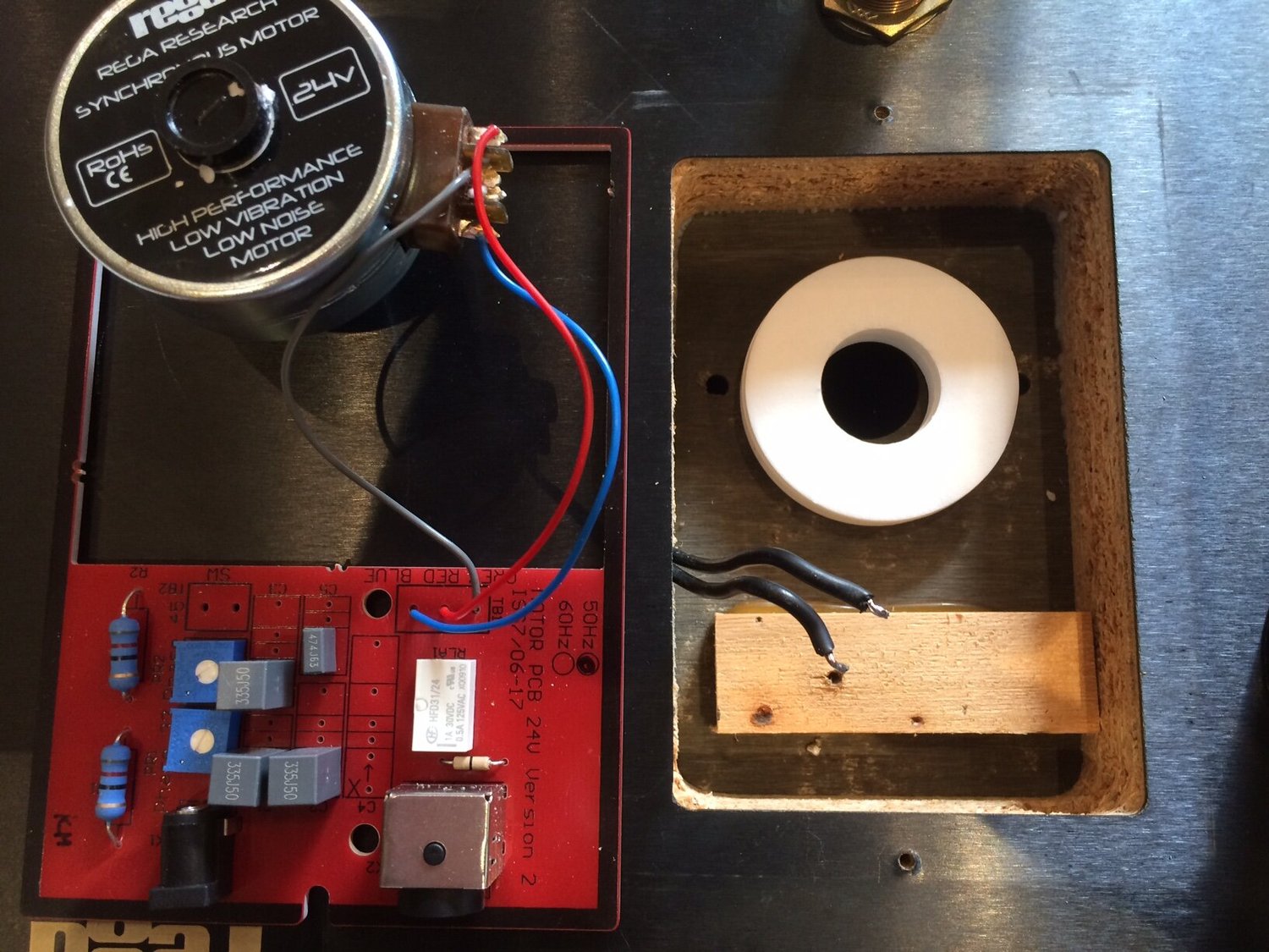Rega P3, 24 Volt Motor Upgrade At Audio T Oxford — Audio T