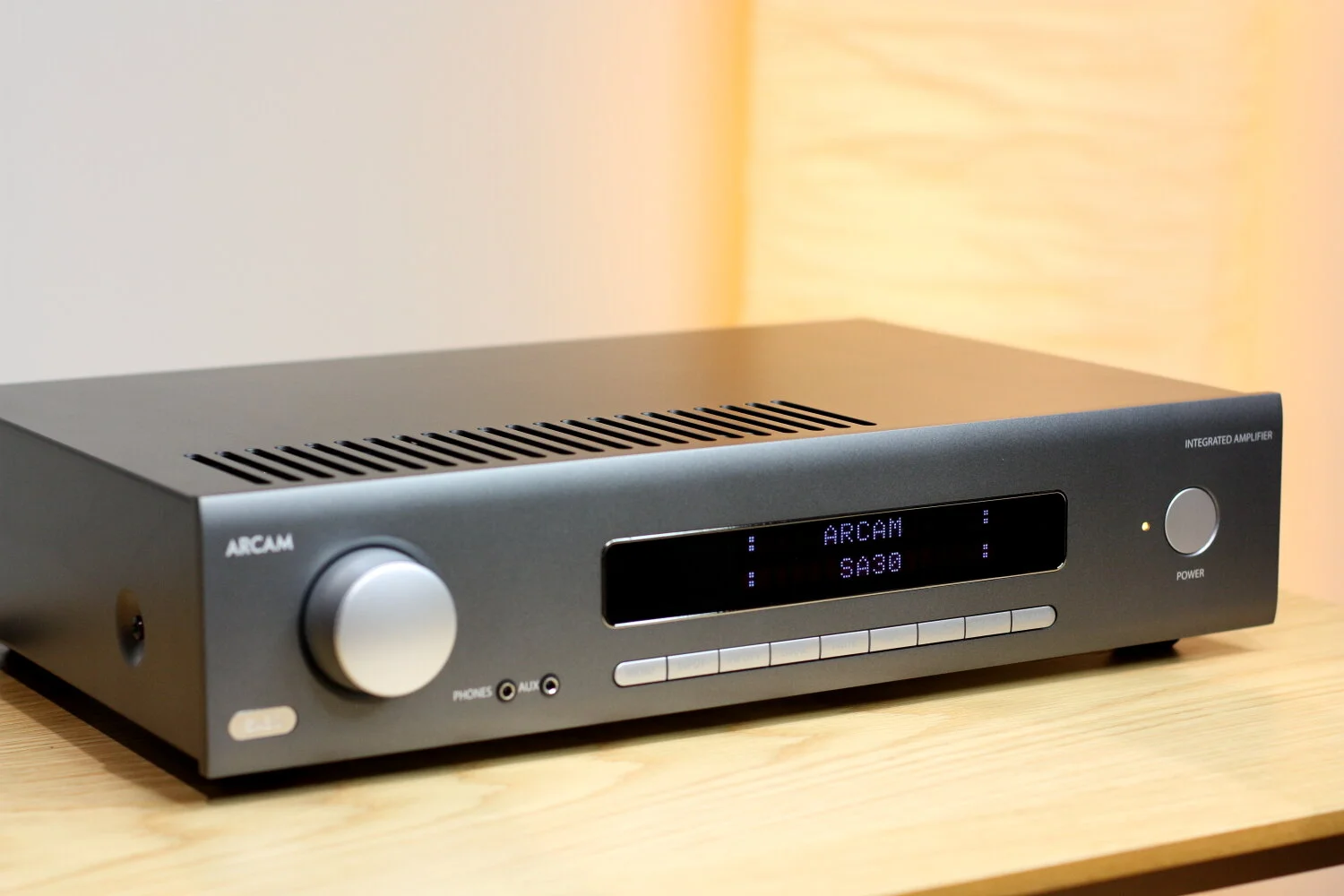 The Arcam SA30 Wireless Streaming Integrated Room Correcting Amplifier ...