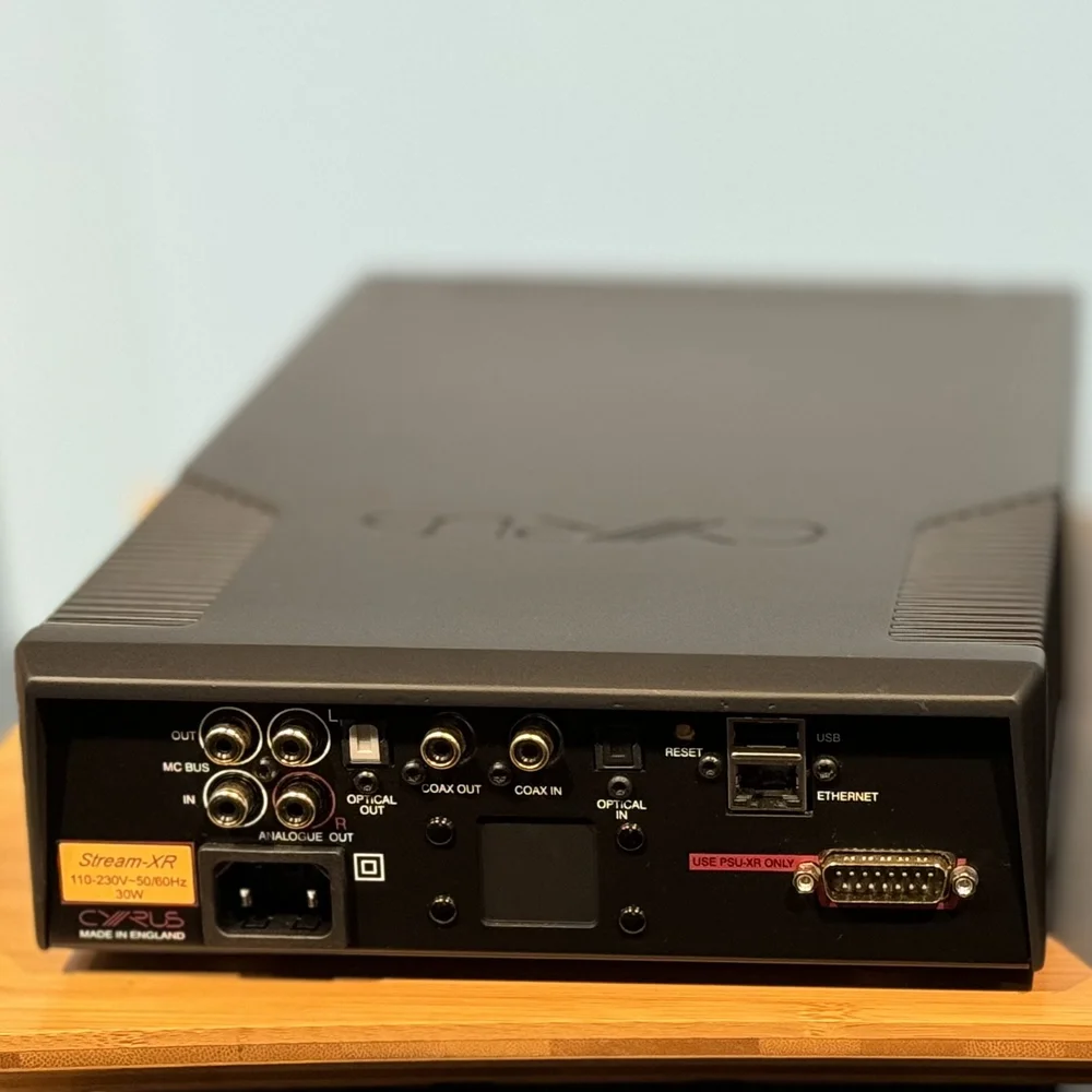 Cyrus Stream-XR streamer and Cyrus i9-XR amplifier - Bringing tears of joy to your hi-fi ...