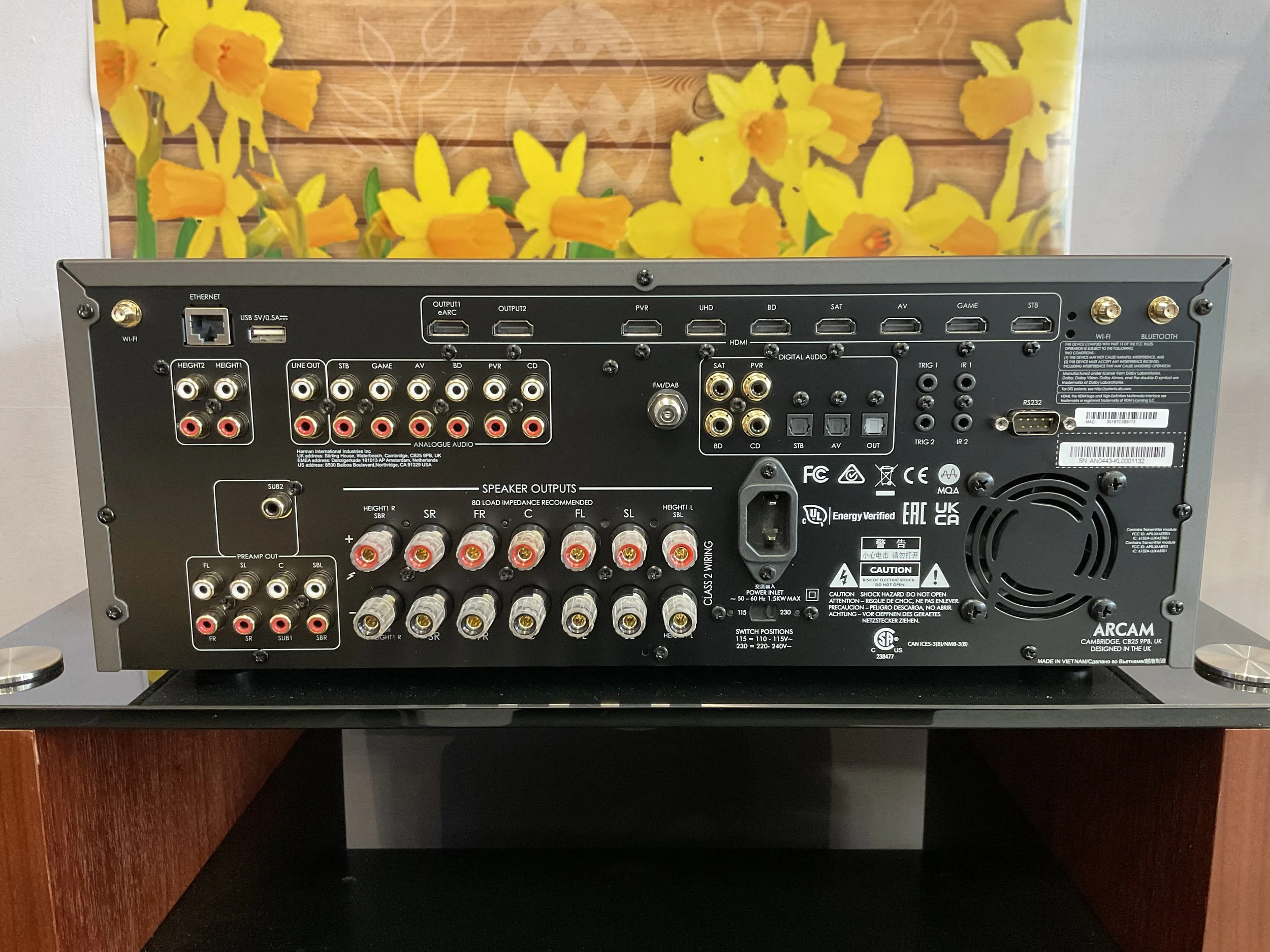 Introducing the BRAND NEW Arcam AVR5 AV Receiver at Audio T Swindon ...