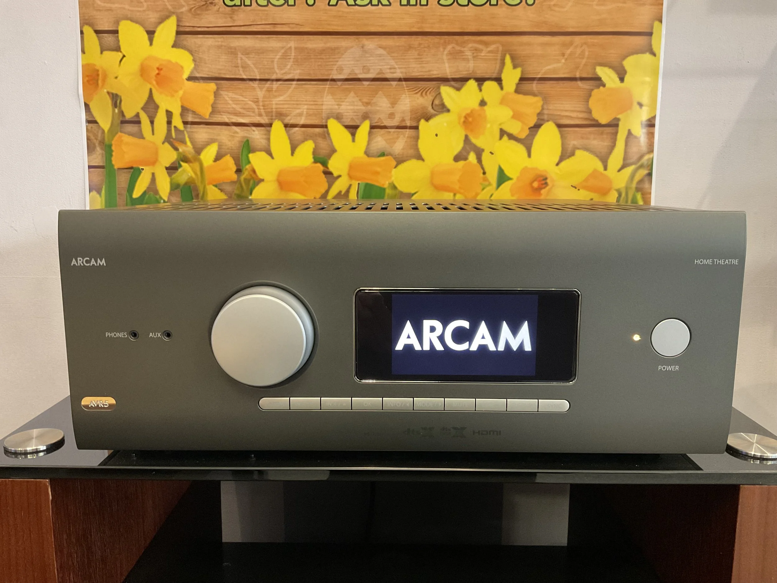 Introducing the BRAND NEW Arcam AVR5 AV Receiver at Audio T Swindon ...