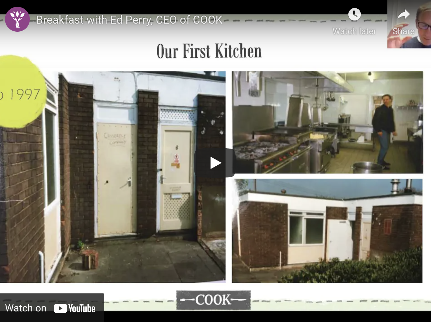 Business & Community: Breakfast with Ed Perry from COOK — Five Talents UK