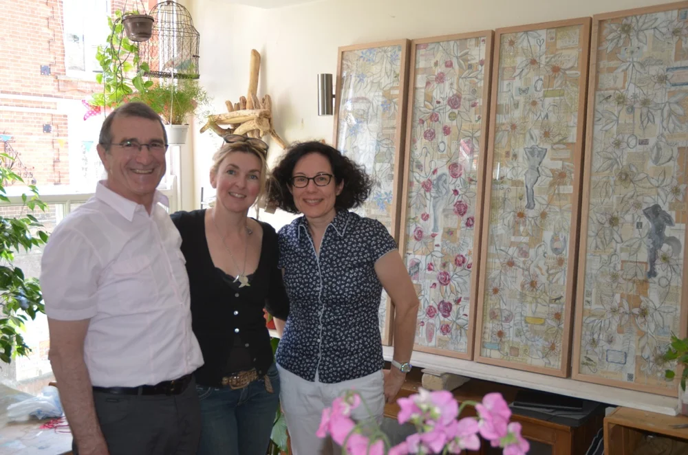 Henley Artist Kirsten Jones. Commissioned work The Four Seasons ...