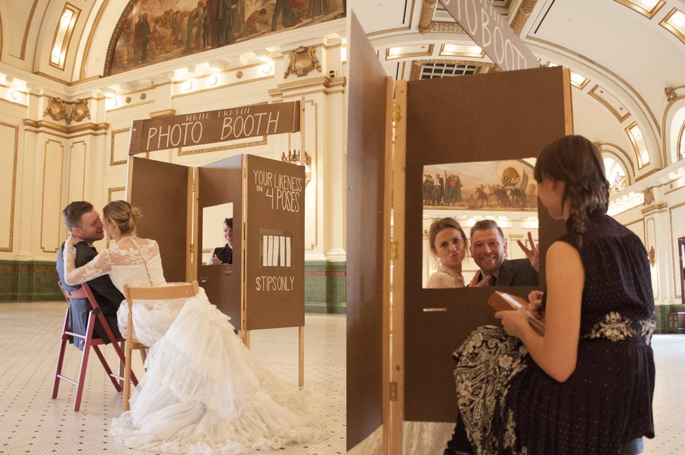 The Hand Drawn Photo Booth