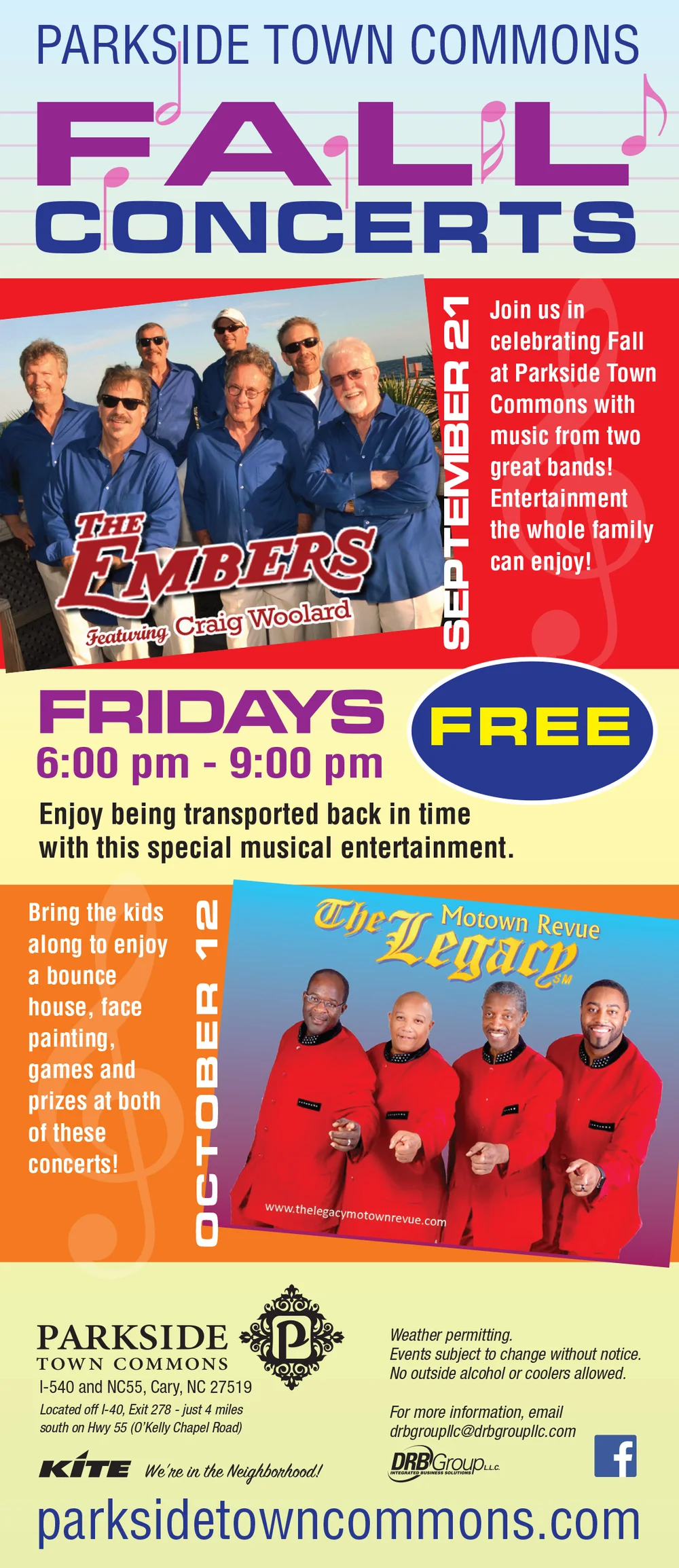 Fall Concerts — Parkside Town Commons