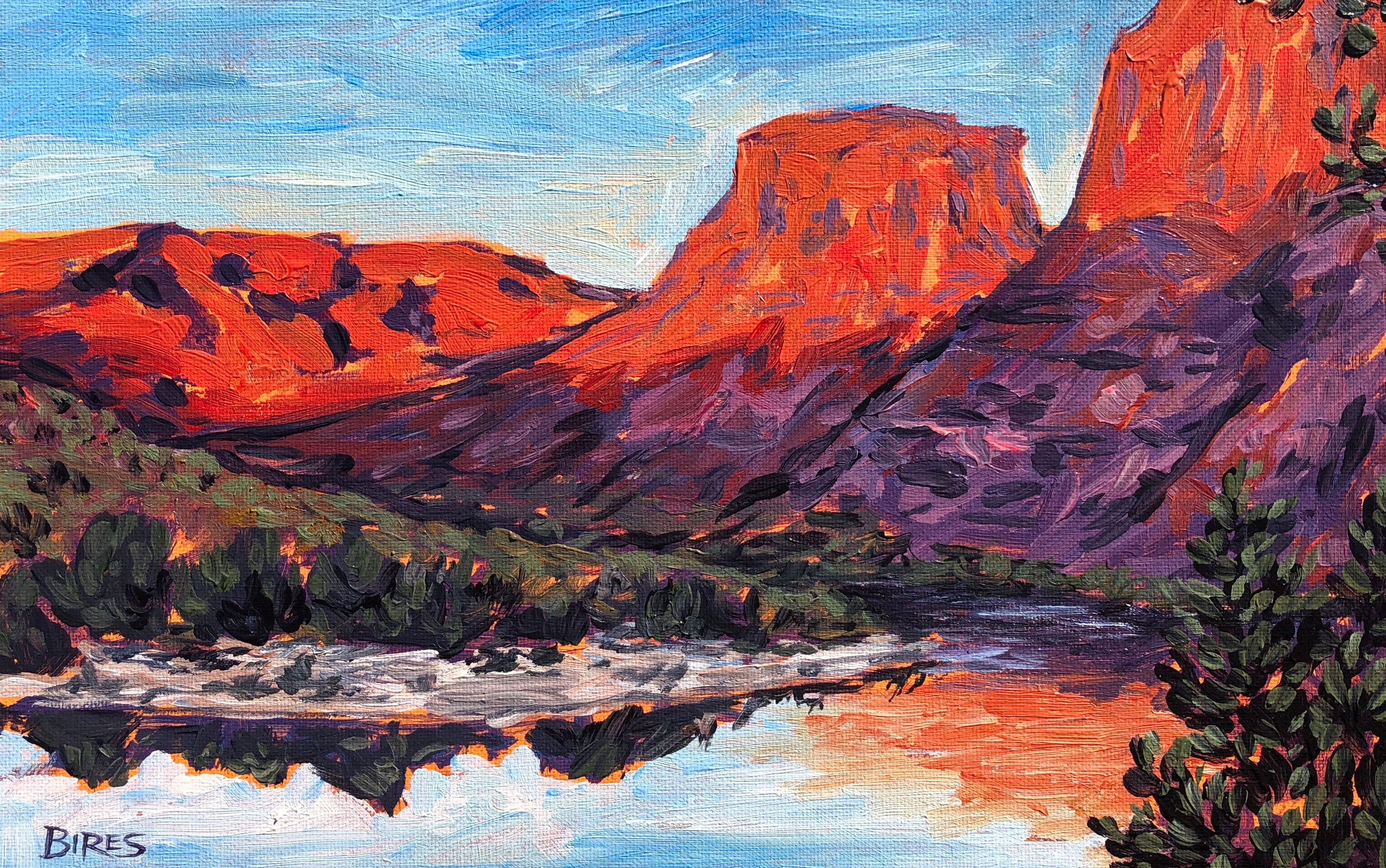 ACRYLIC LANDSCAPES — Cottonwood Center for the Arts