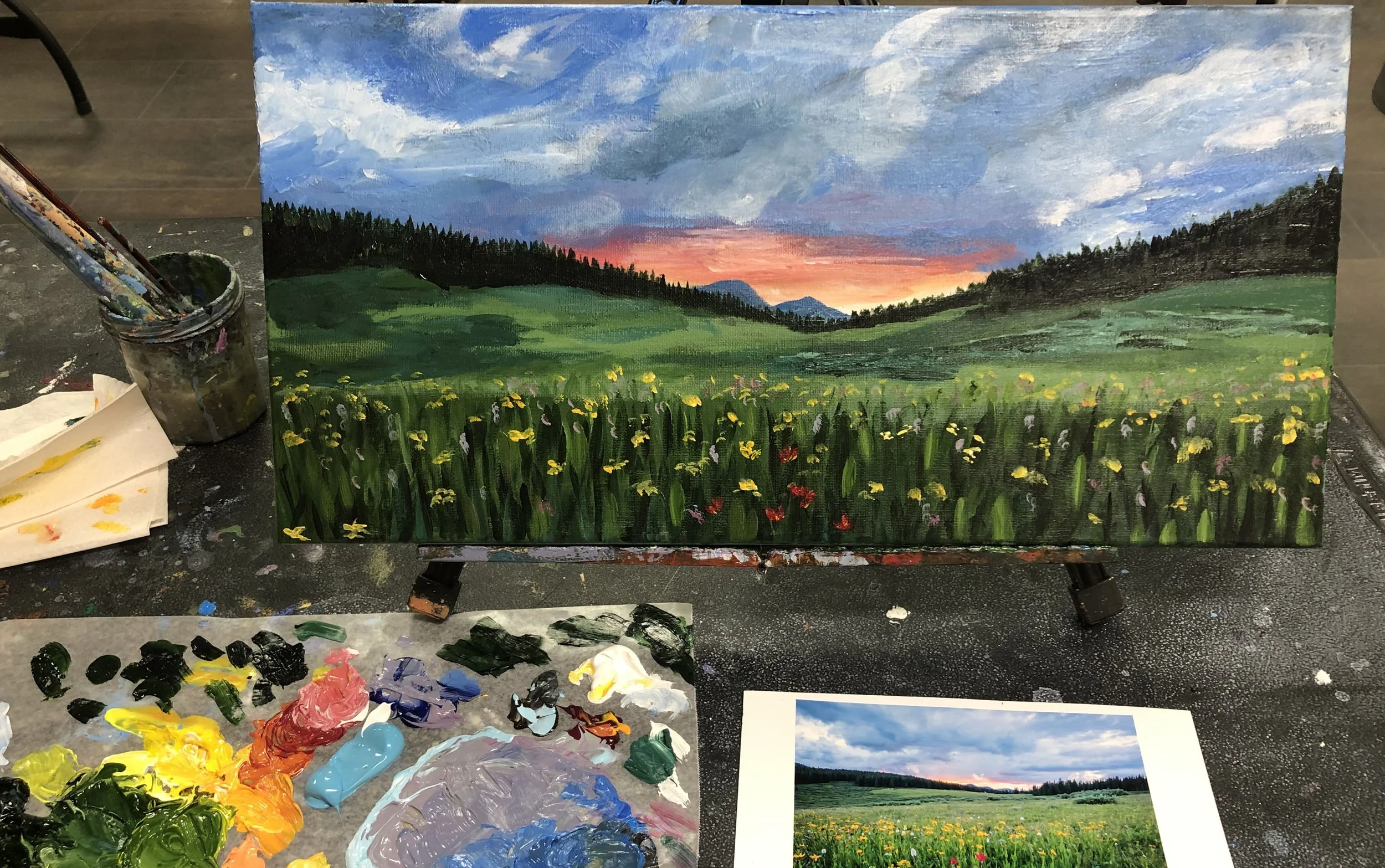 ACRYLIC LANDSCAPES — Cottonwood Center for the Arts