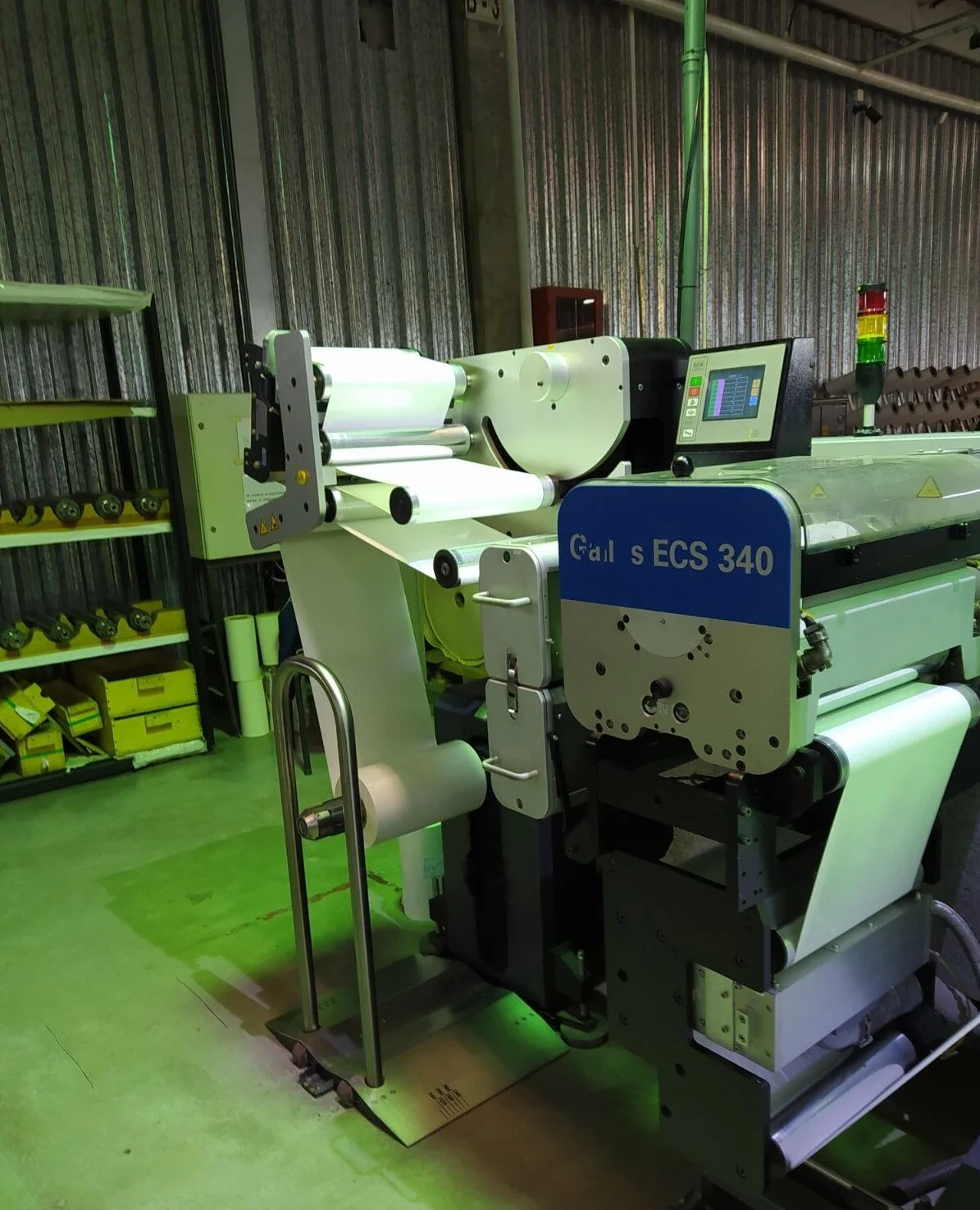 Gallus ECS 340 - 8 Colour — Berkeley Machinery - Innovative Label & Packaging Solutions
